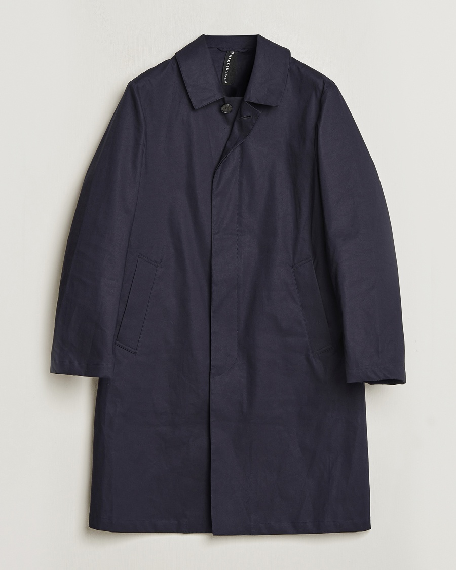 Oscar Jacobson Johnson Coat Navy | Herr - Care of Carl