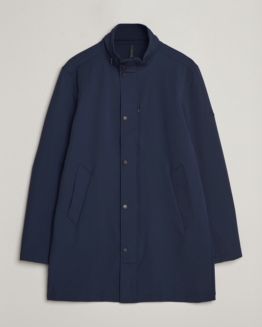 Oscar Jacobson Johnson Coat Navy | Herr - Care of Carl