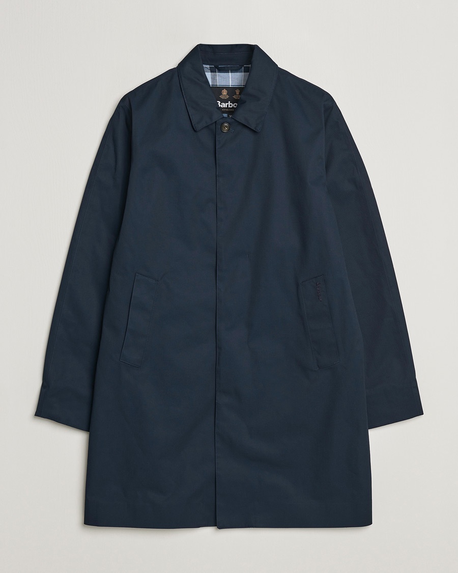 Oscar Jacobson Johnson Coat Navy | Herr - Care of Carl