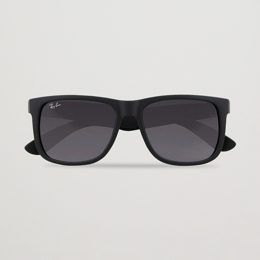 Ray-Ban 0RB4165 Justin Sunglasses Matte Black | Herr - Care of Carl