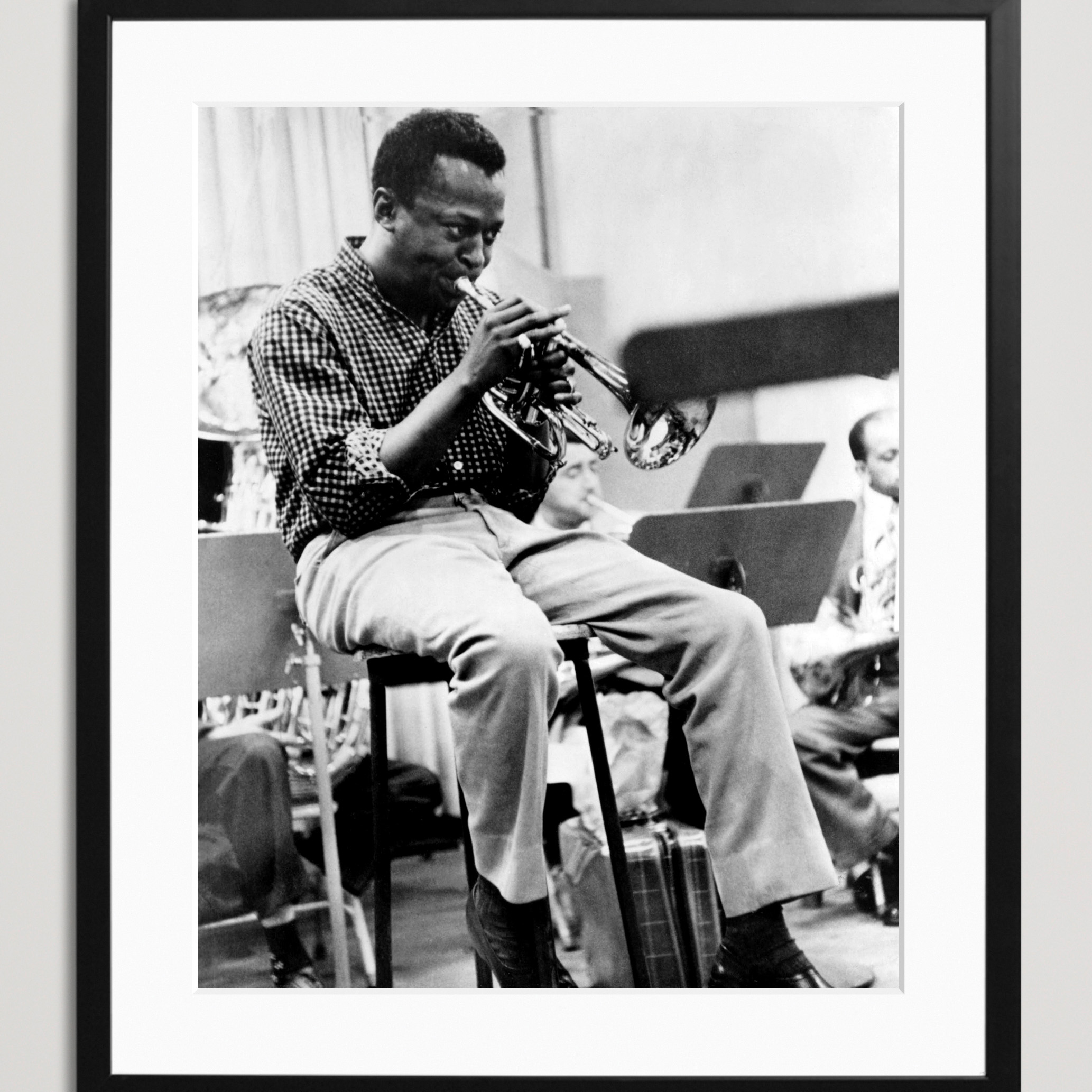 Sonic Editions Framed Miles Davis, 1959 | Herr - Care of Carl