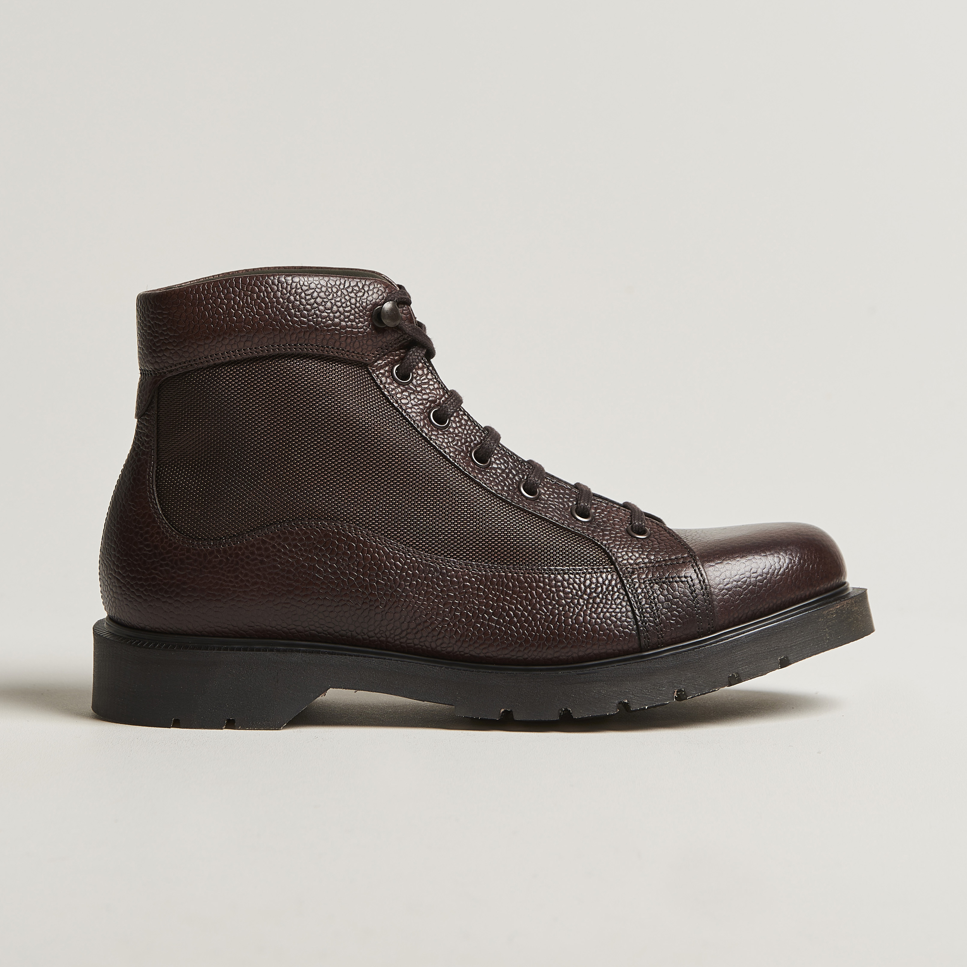 Design Loake Trimble Heat Sealed Monkey Boot Dark Brown | Herr - Care of Ca