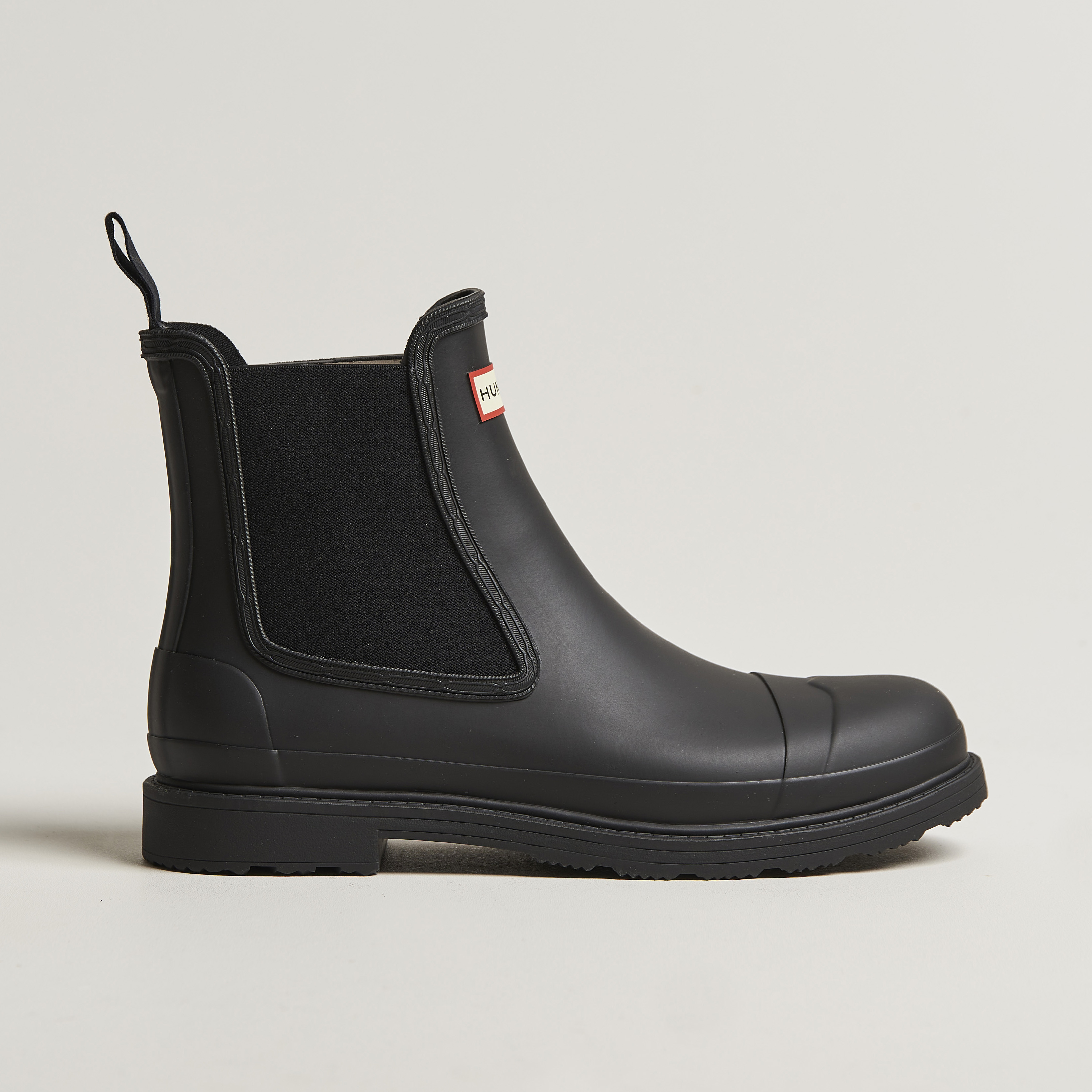 Hunter Boots Commando Chelsea Boot Black | Herr - Care of Carl