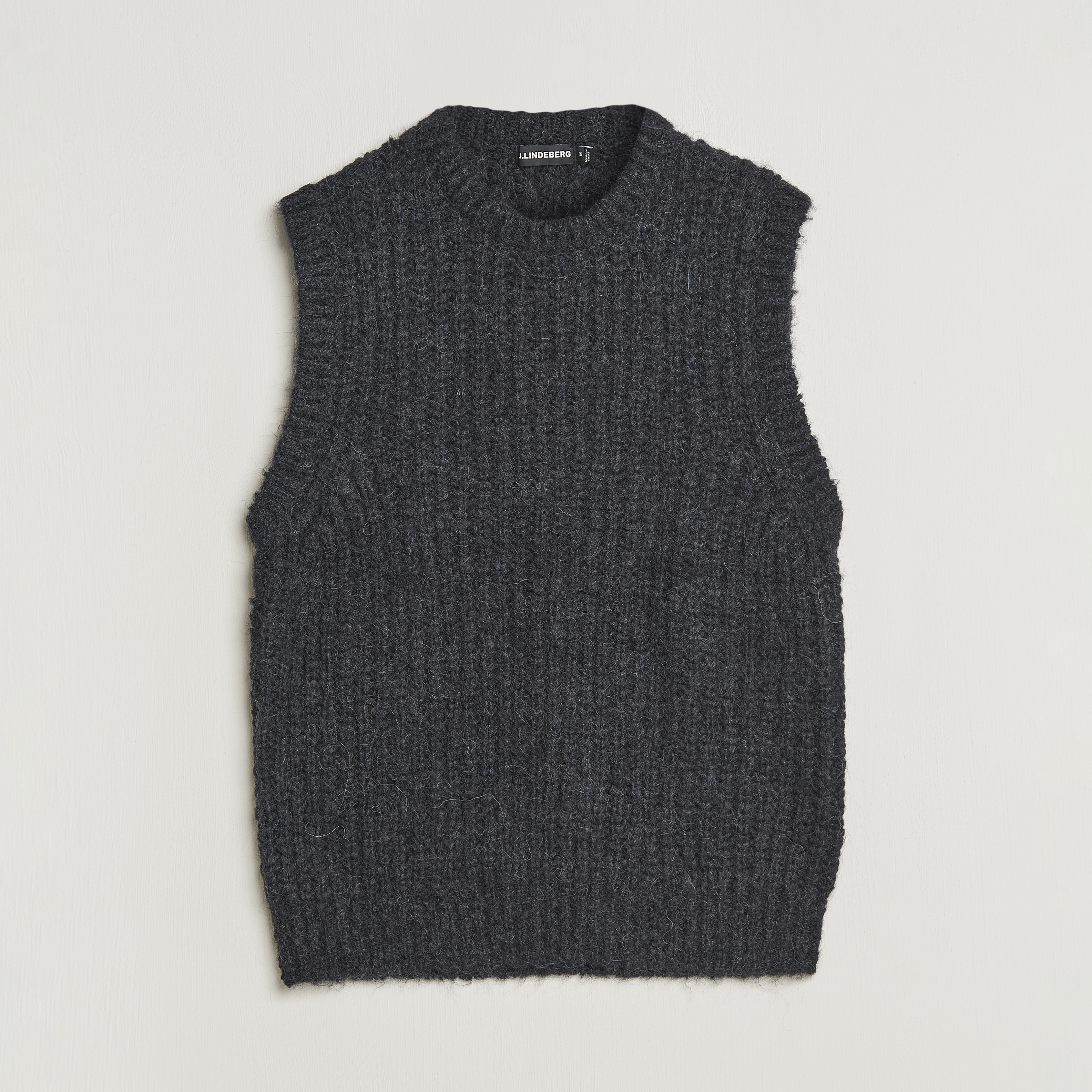 J.Lindeberg Alfons Wool Slipover Black | Herr - Care of Carl
