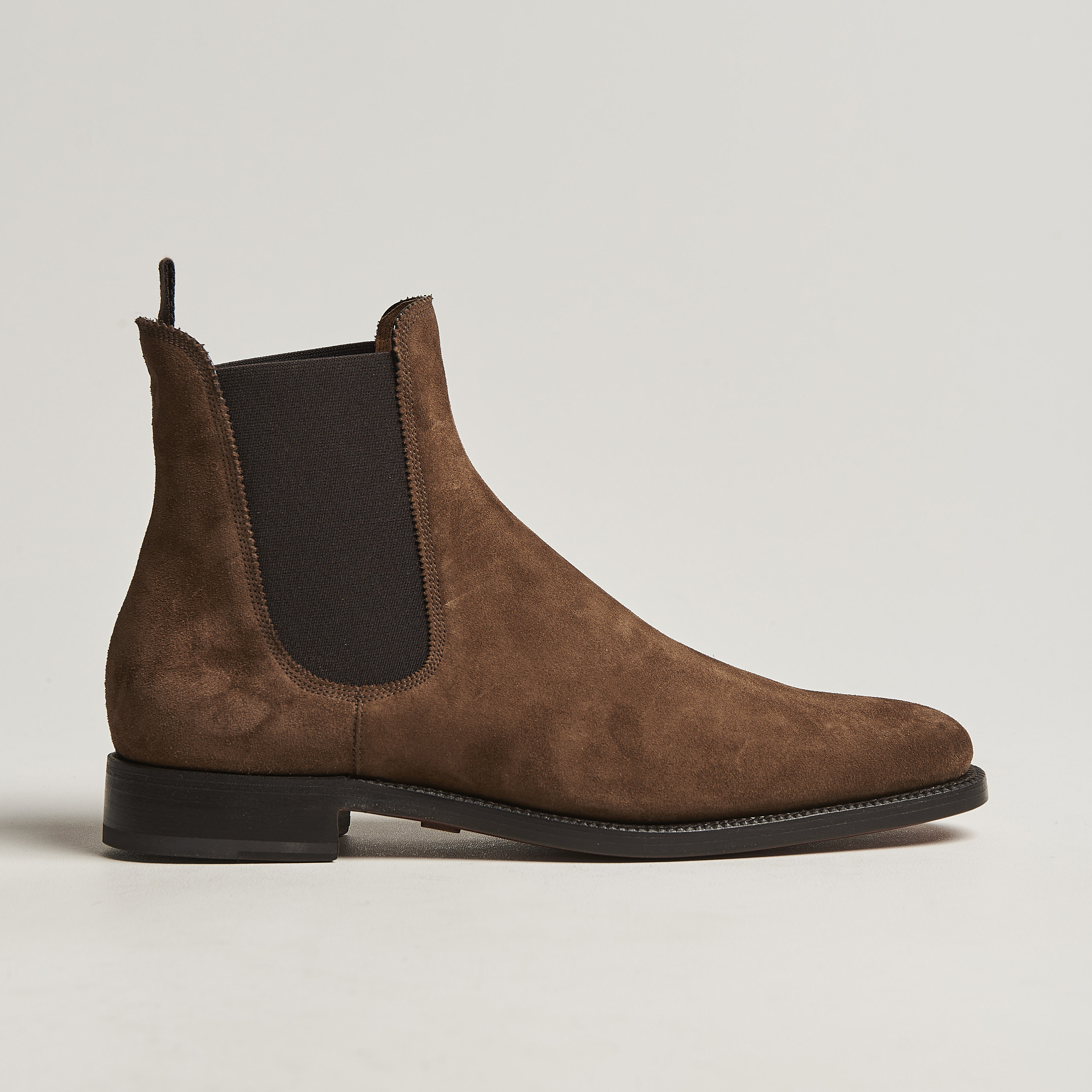 Ralph Lauren Purple Label Penfield Chelsea Boots Chestnut Suede | Herr - Ca