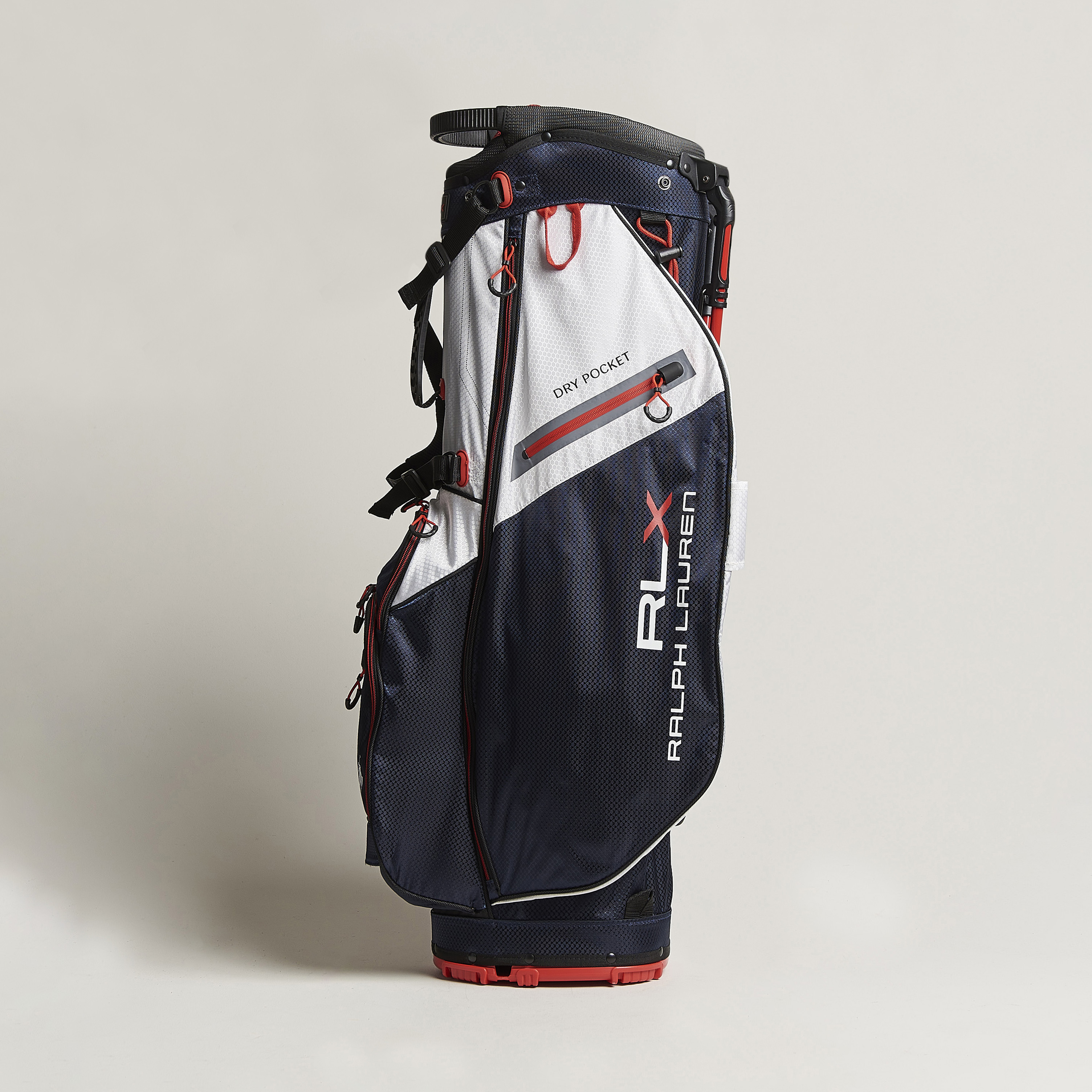 RLX Ralph Lauren Stand Golf Bag White/Navy | Herr - Care of Carl