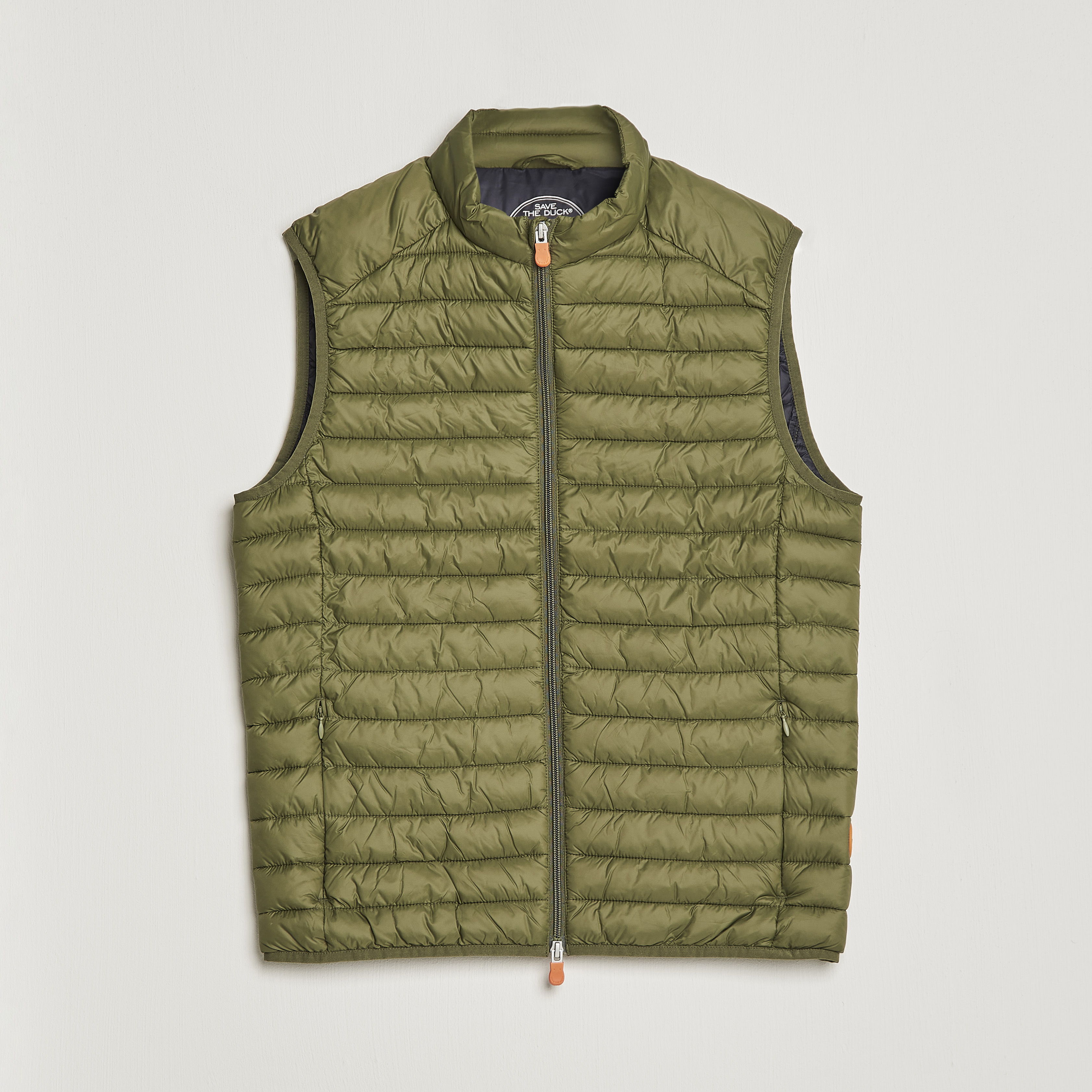 Save The Duck Adamus Lightweight Padded Vest Dusty Olive | Herr - Care of C