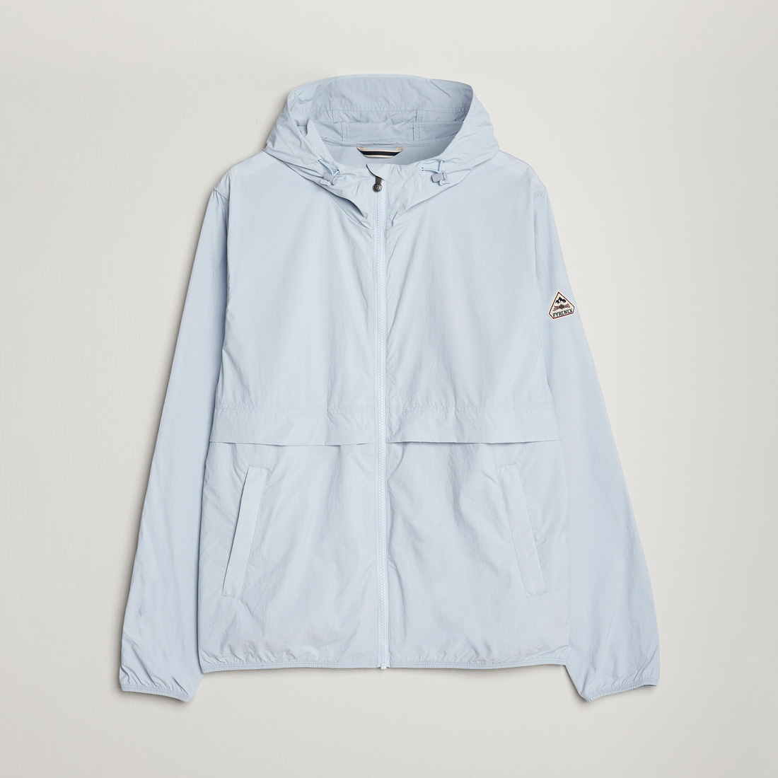 Pyrenex Ridge Windbreaker Hooded Jacket Arctic Ice | Herr - Care of Carl