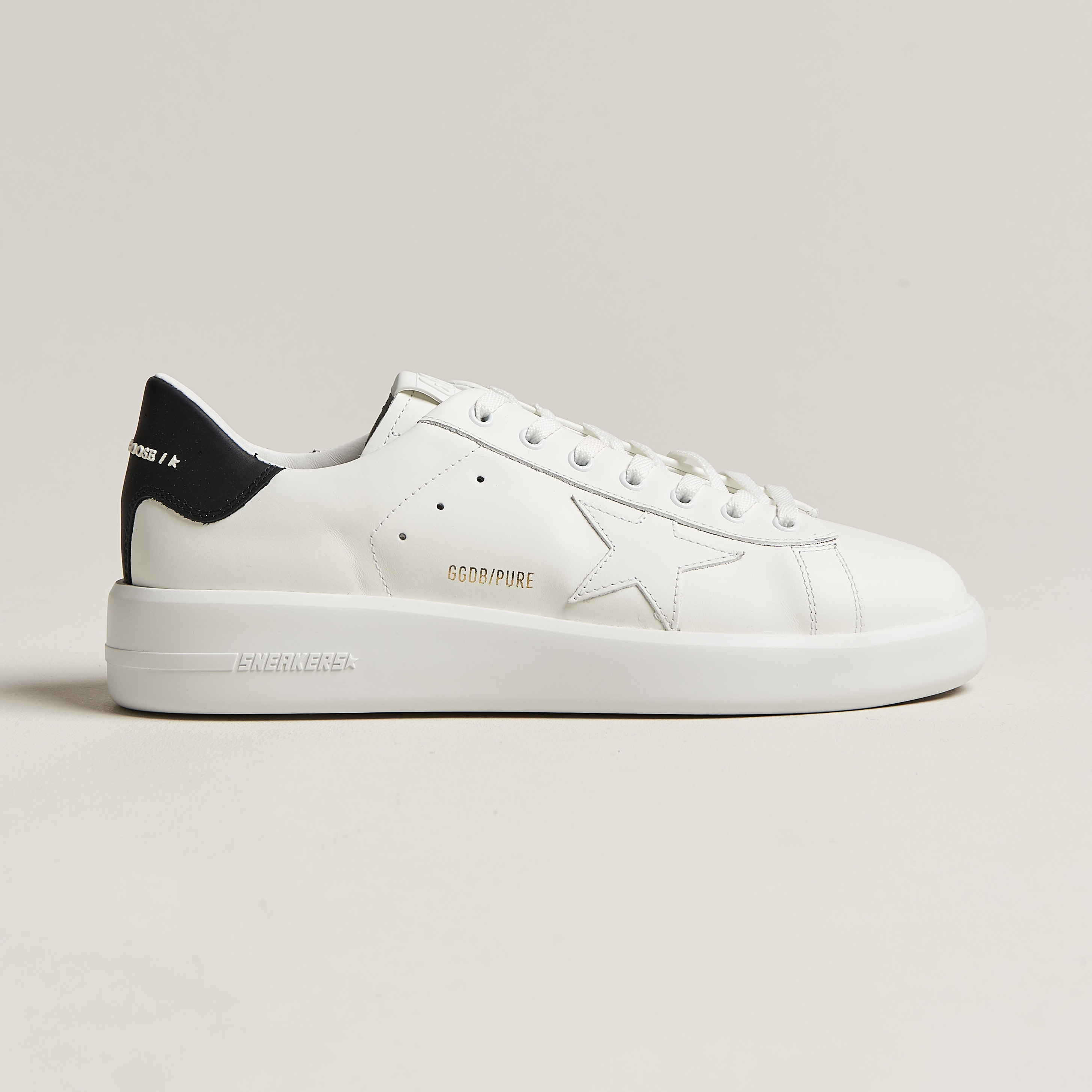 Golden Goose Deluxe Brand Pure Star Sneakers White | Herr - Care of Carl
