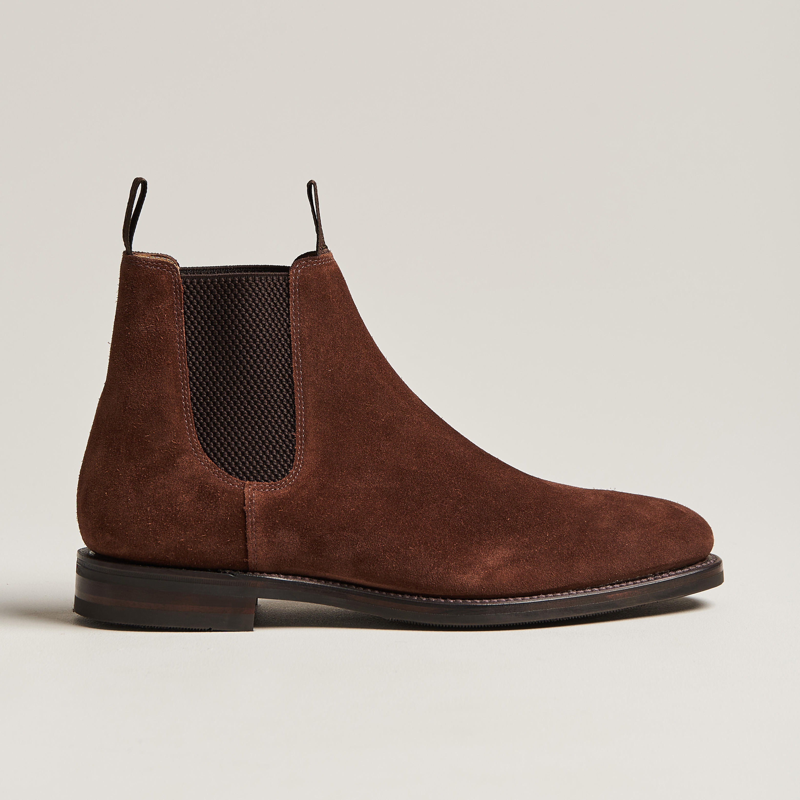 Loake 1880 Emsworth Chelsea Boot Polo Suede | Herr - Care of Carl