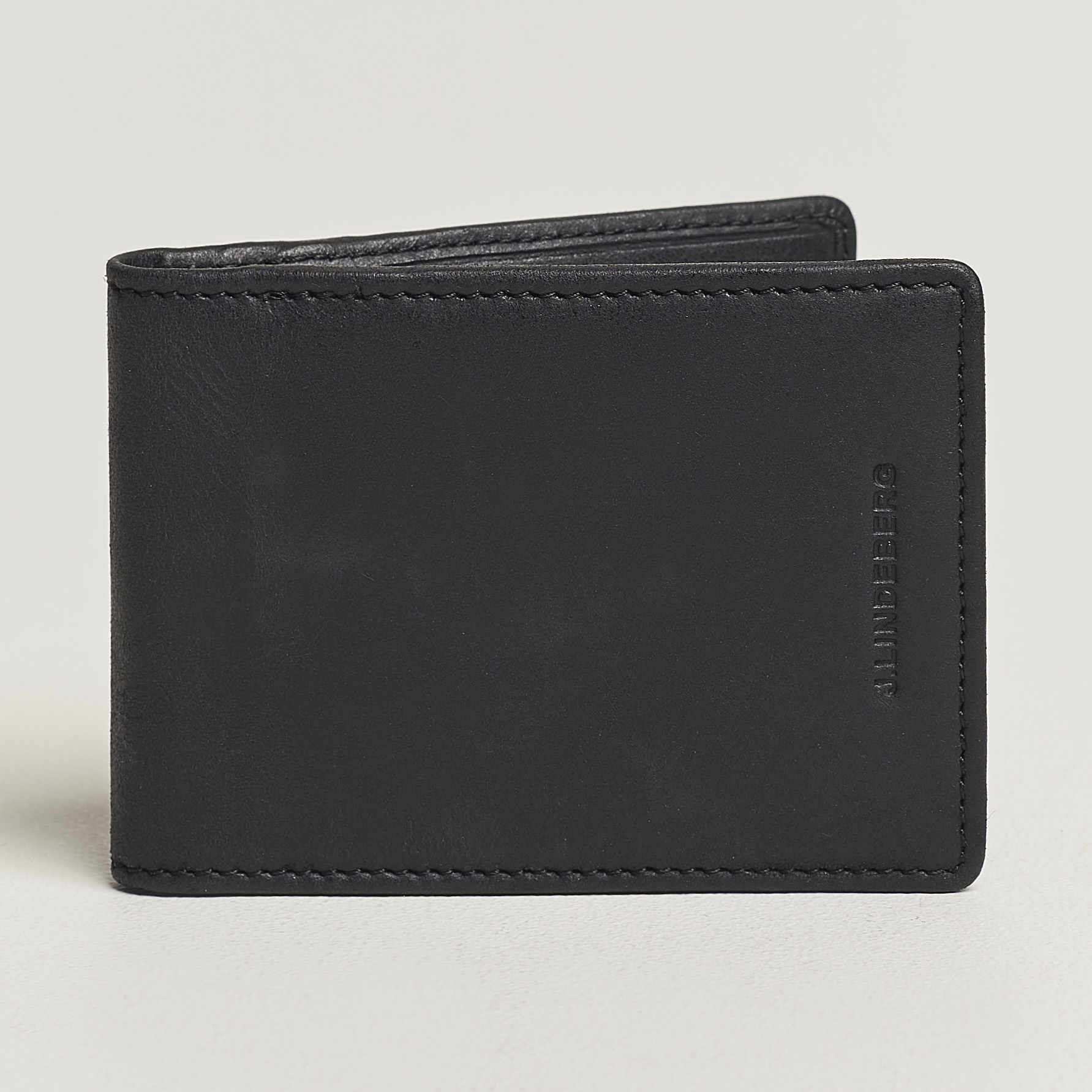 J.Lindeberg Flip Wallet Black | Herr - Care of Carl