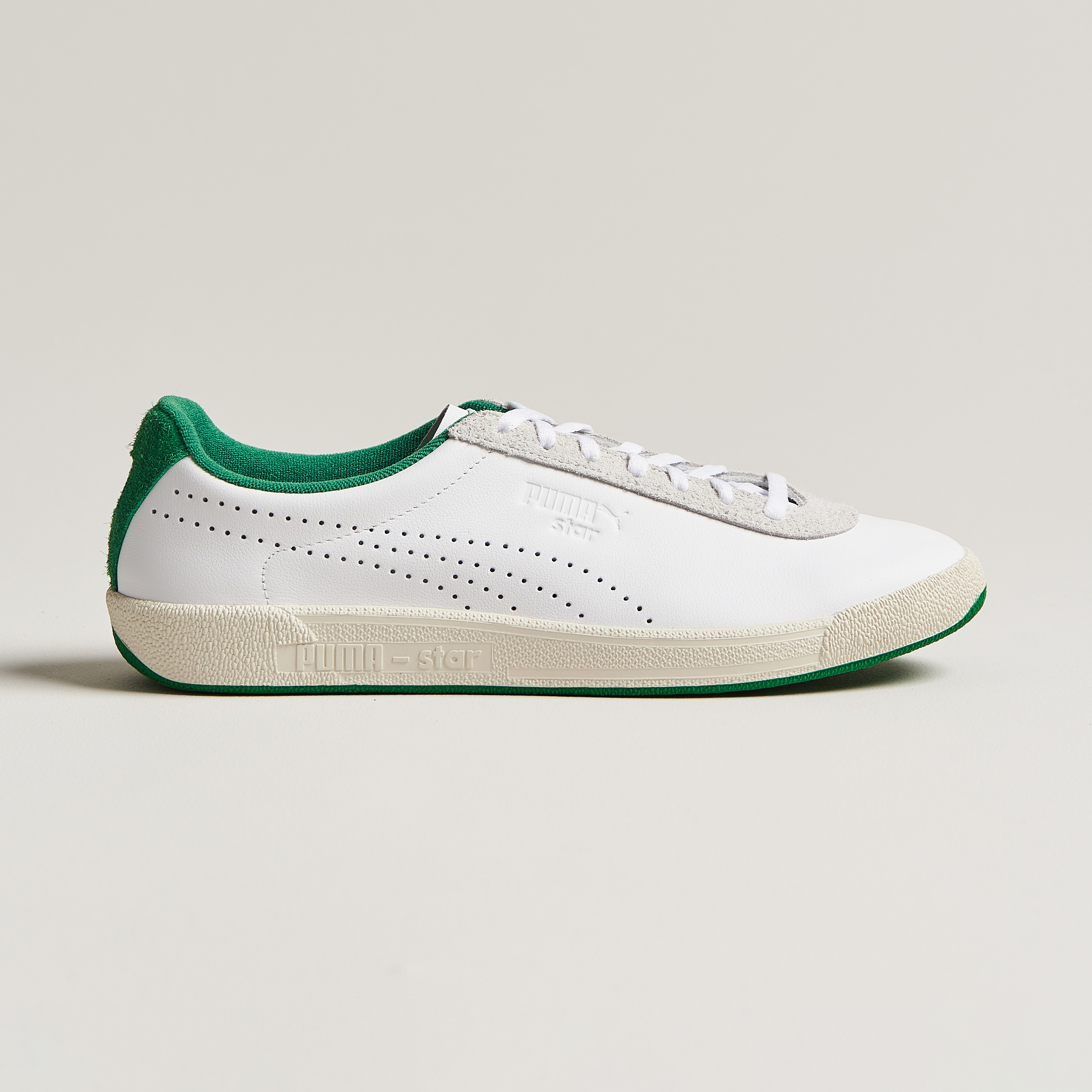 Puma Star OG Tennis Sneaker White/Archive Green | Herr - Care of Carl