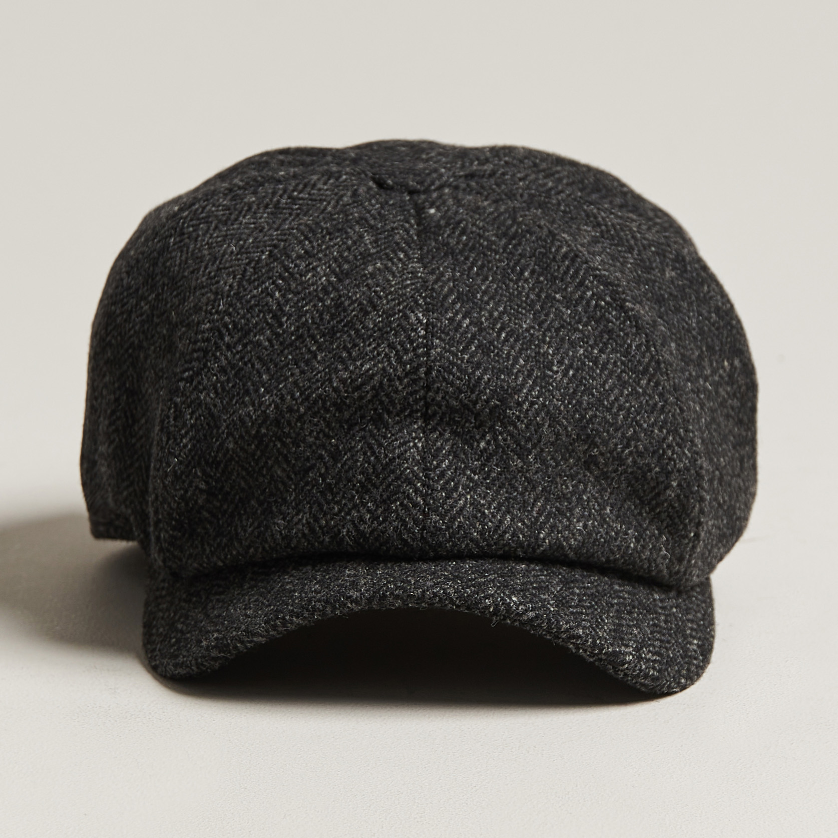 Wigéns Newsboy Classic Shetland Wool Dark Grey | Herr - Care of Carl
