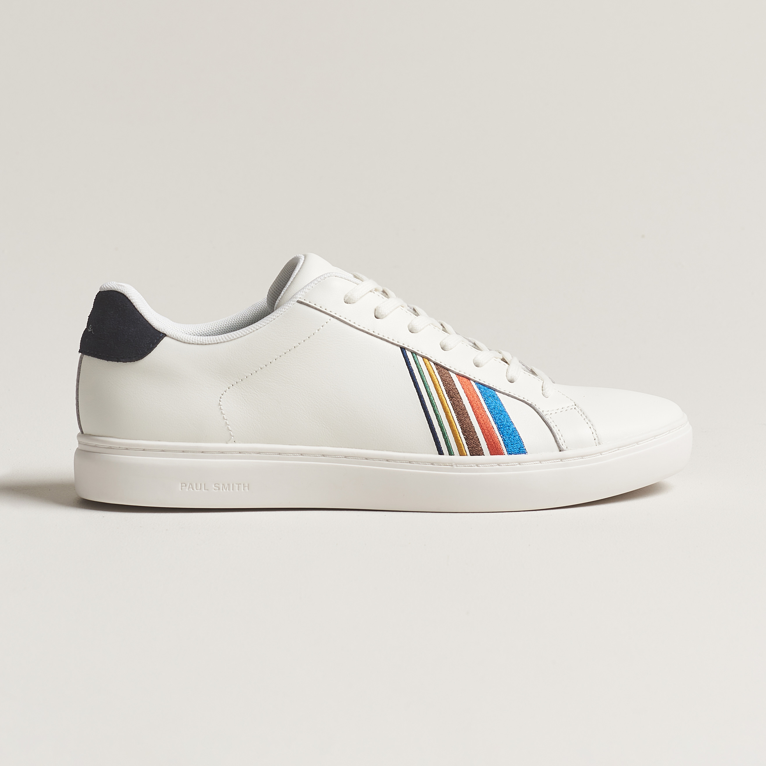 PS Paul Smith Rex Embroidery Leather Sneaker White | Herr - Care of Carl