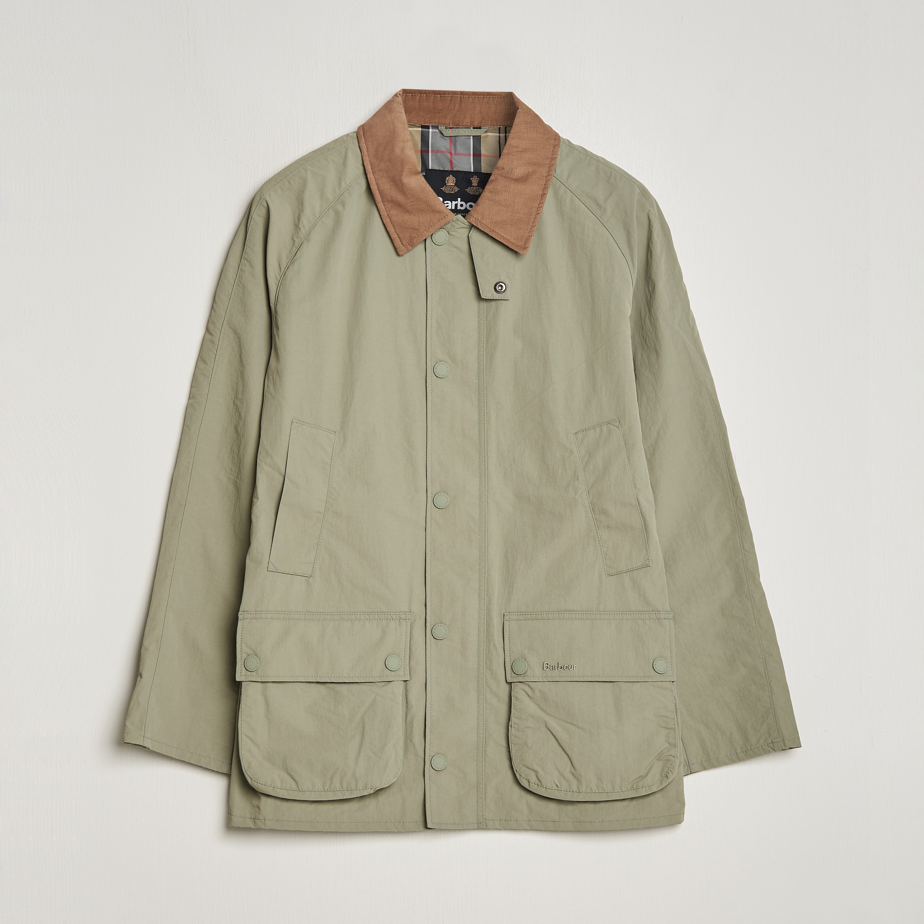 Barbour Lifestyle Ashby Showerproof Jacket Dusty Green | Herr - Care of Car