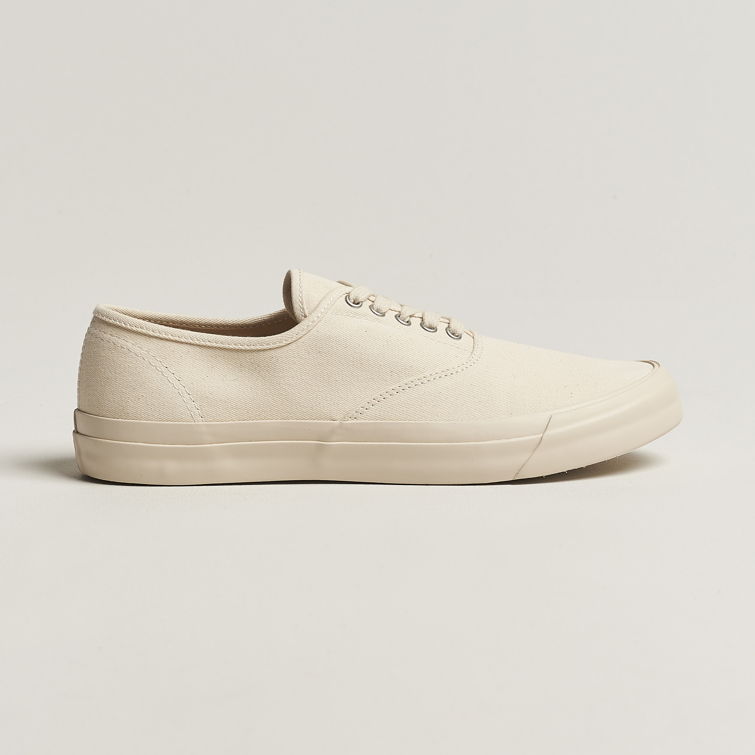 BEAMS PLUS x Sperry Canvas Sneakers Ivory | Herr - Care of Carl