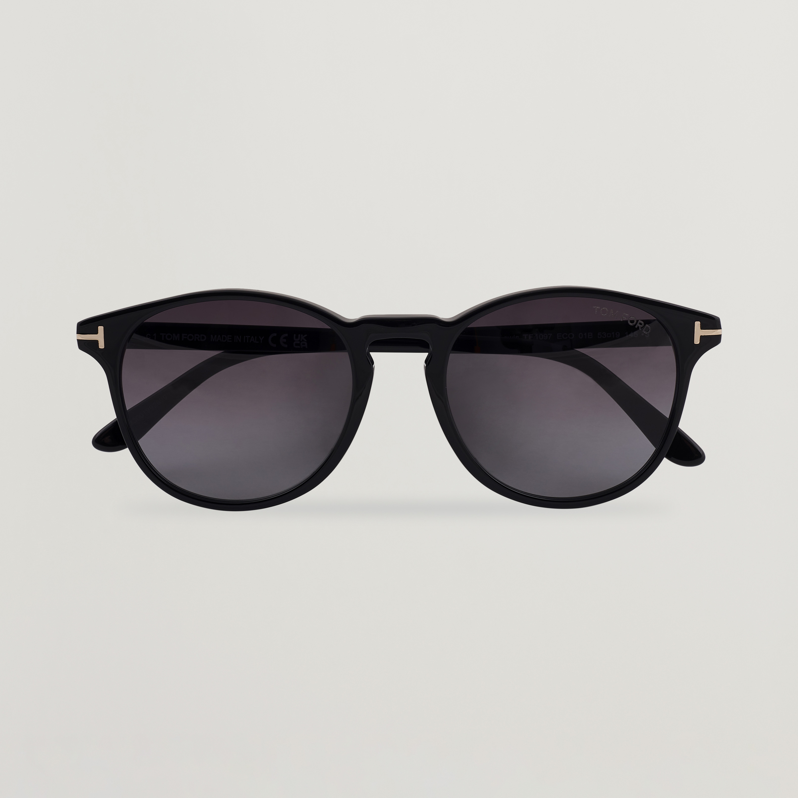 Tom Ford Lewis FT1097 Sunglasses Black/Smoke | Herr - Care of Carl