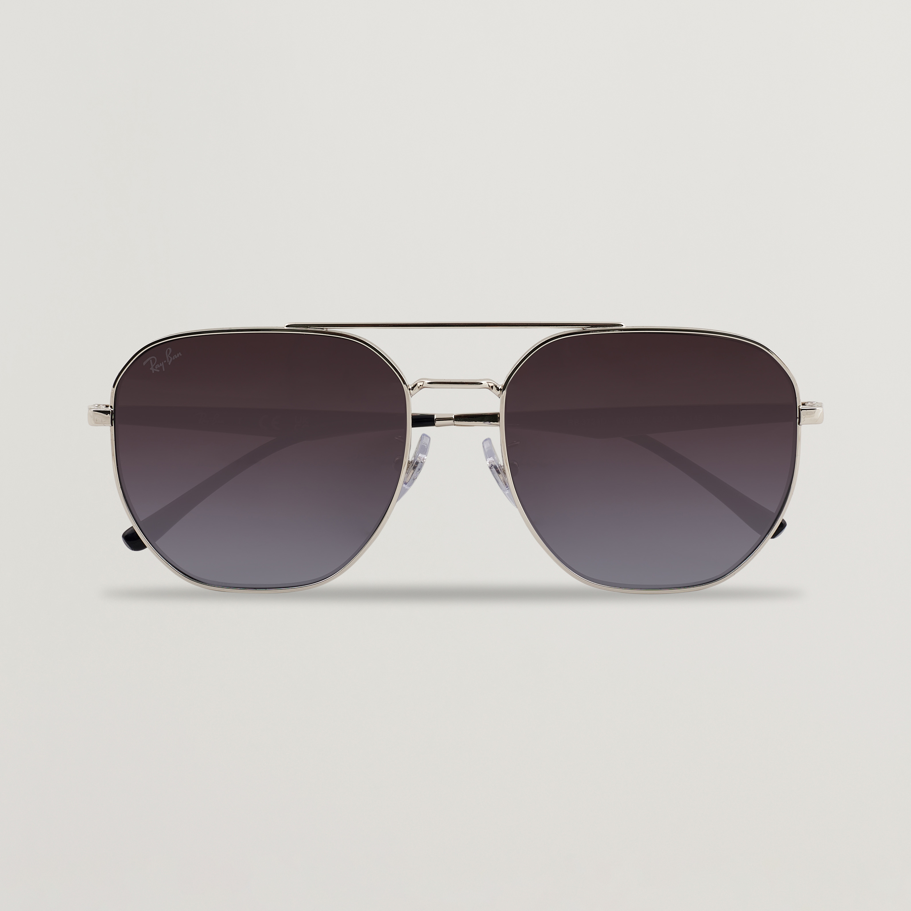 Ray-Ban Round Metal Sunglasses Silver | Herr - Care of Carl