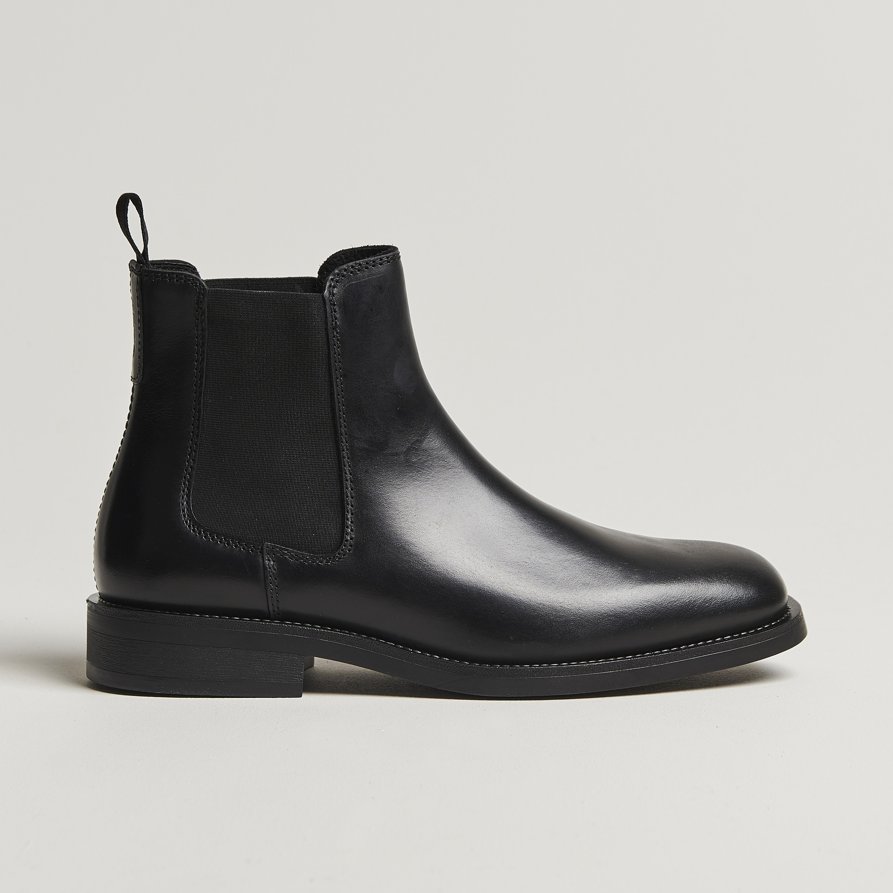 GANT Rizmood Leather Chelsea Boot Black | Herr - Care of Carl