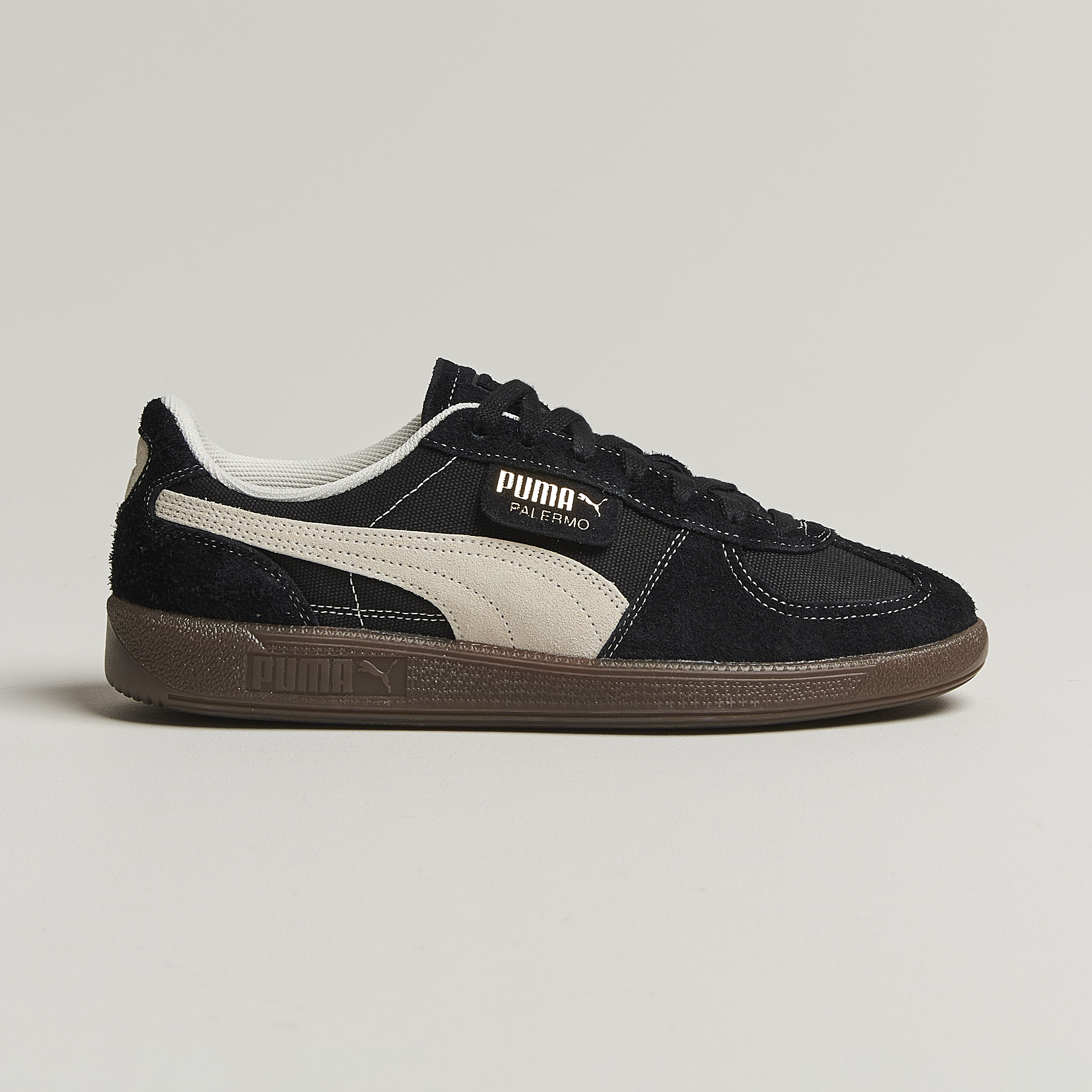 Puma Palermo Vintage Suede Sneaker Black | Herr - Care of Carl