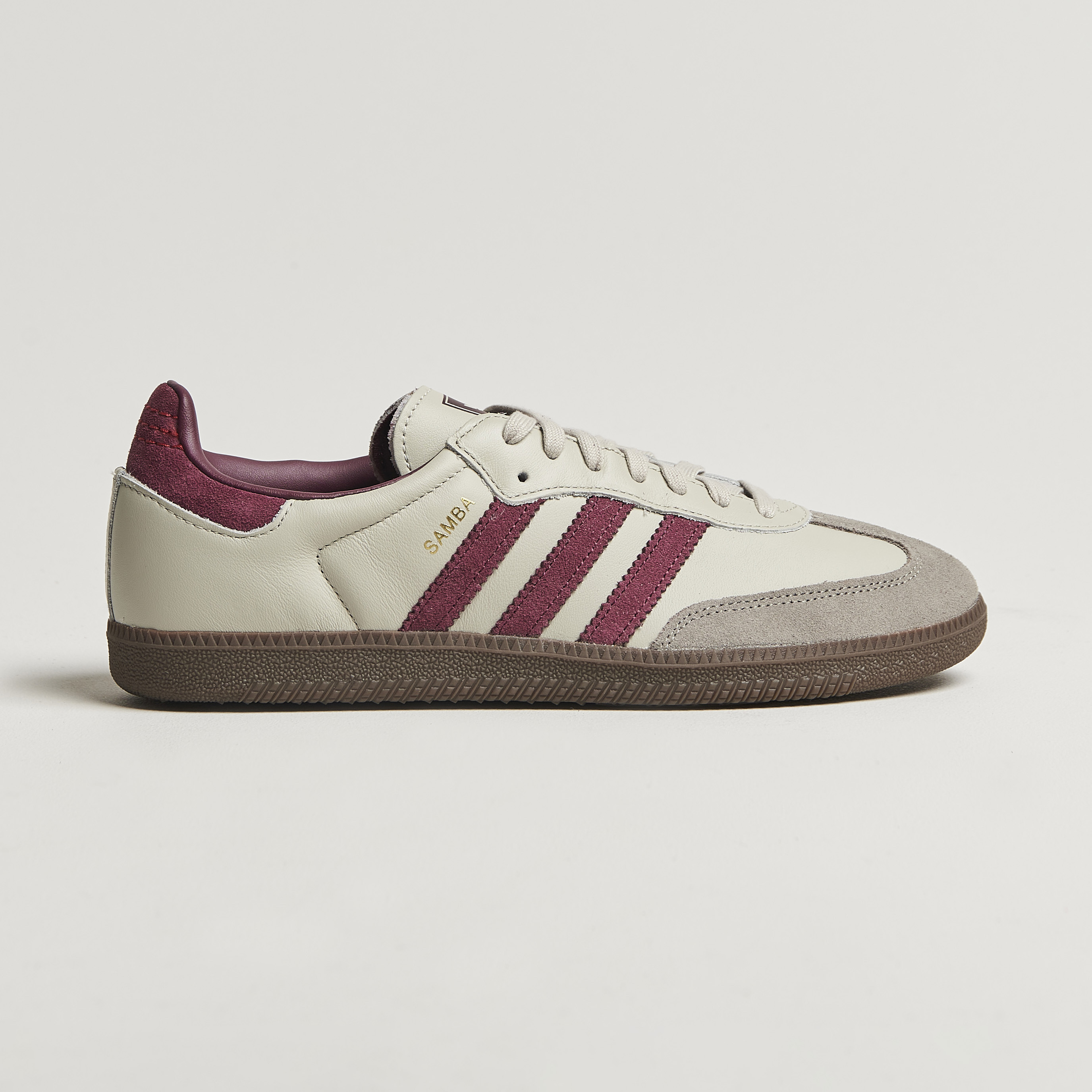 adidas Originals Samba Original Sneaker Beige/Wine | Herr - Care of Carl