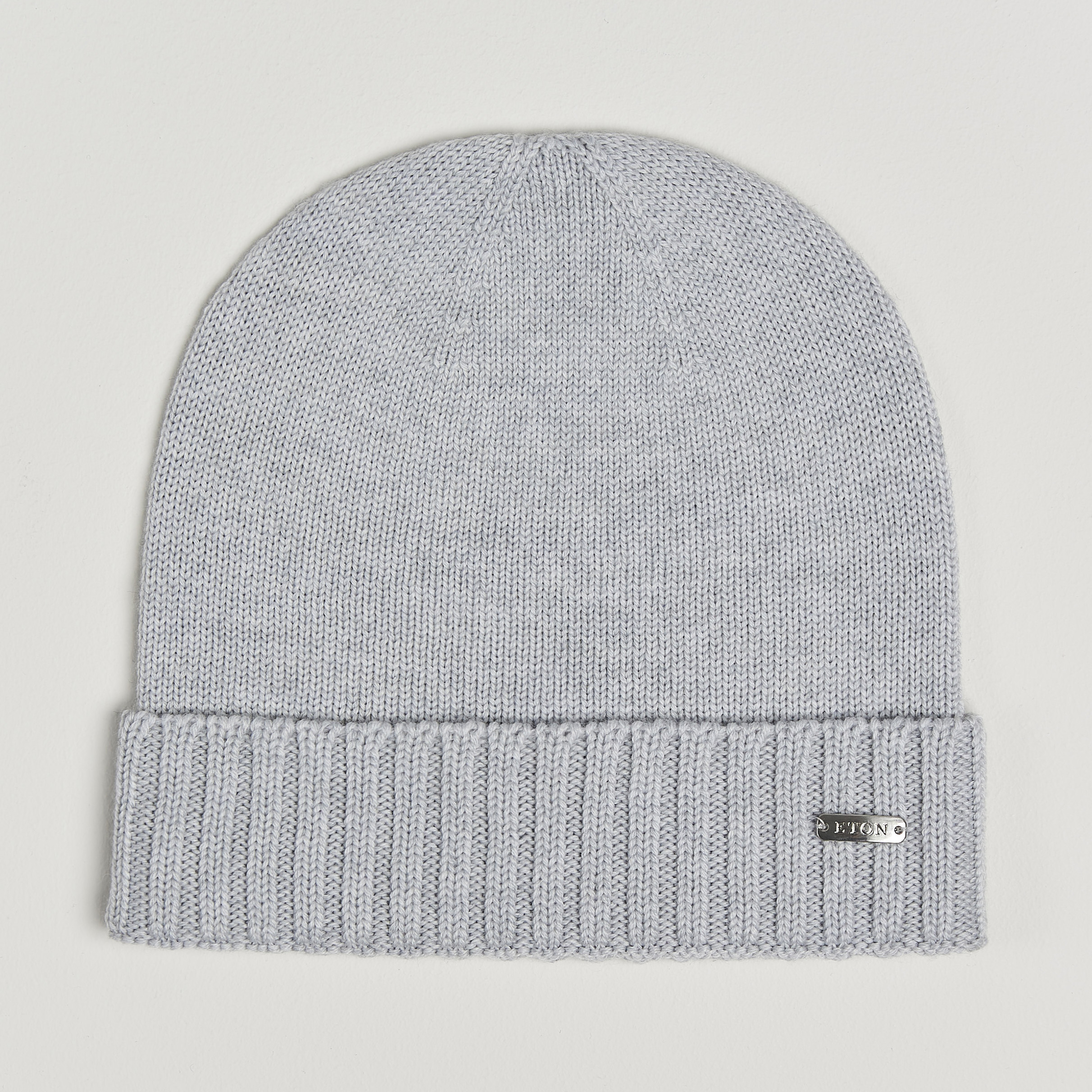 Eton Wool Beanie Light Grey | Herr - Care of Carl
