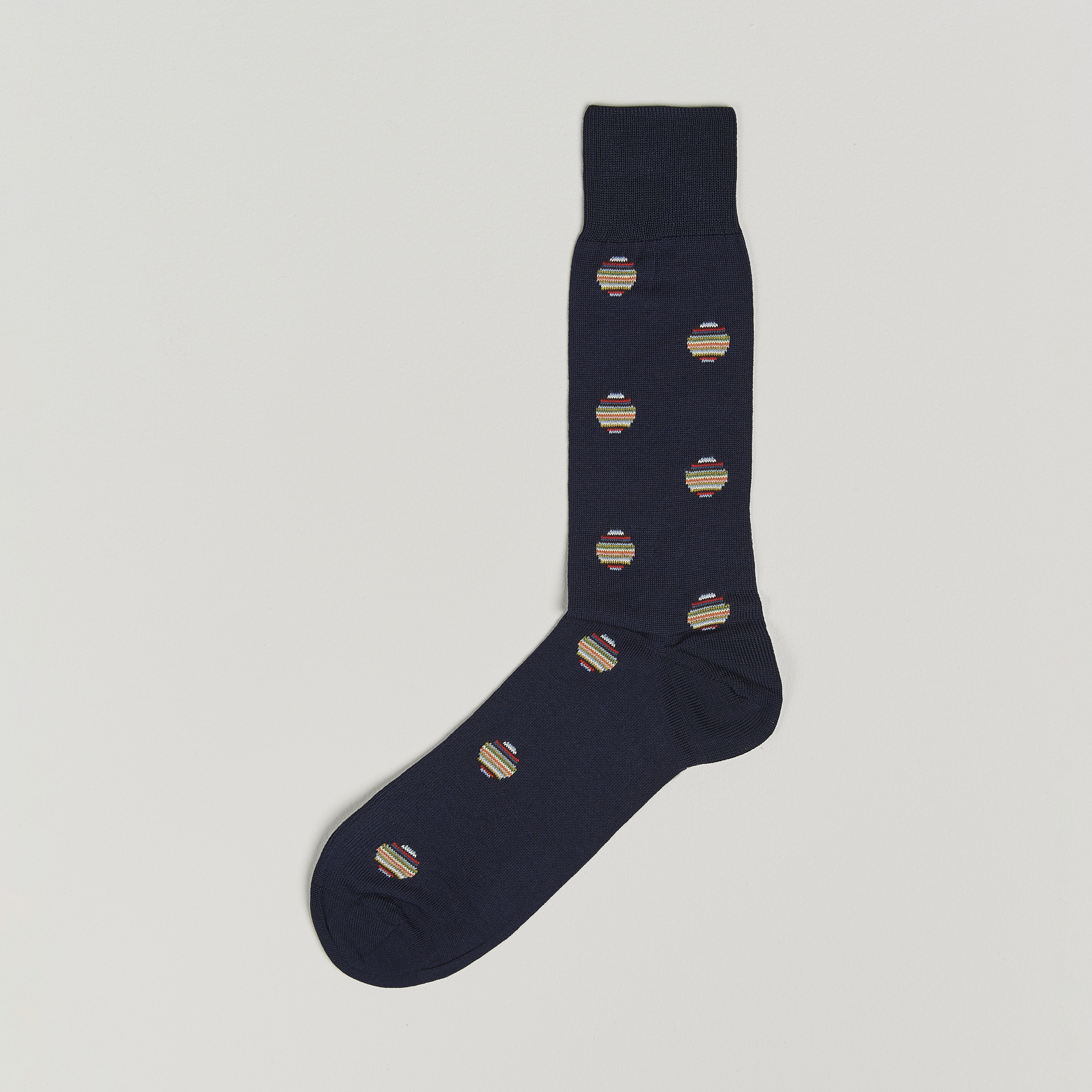 Paul Smith Signature Polka Sock Navy | Herr - Care of Carl