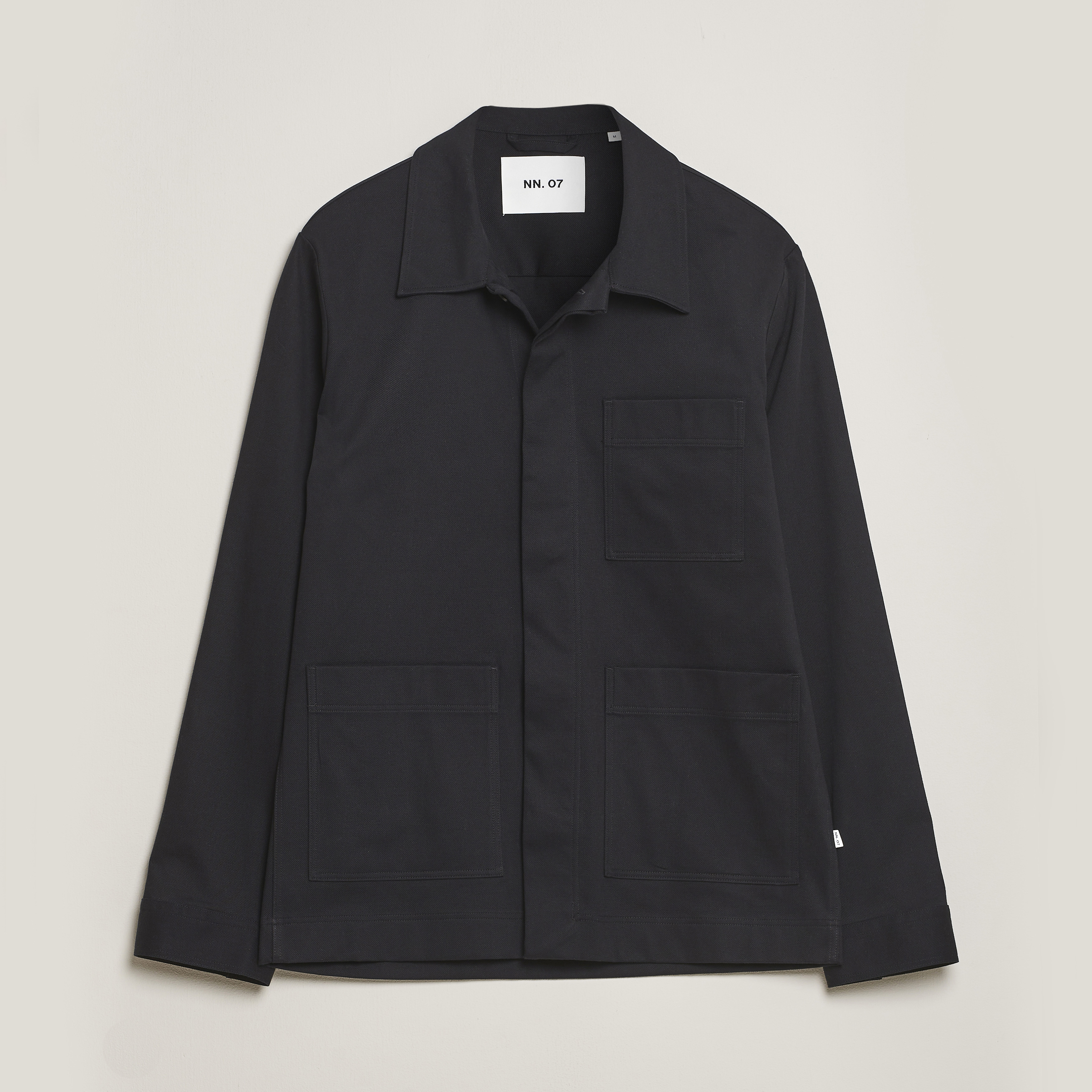 NN07 Olav Pocket Overshirt Black | Herr - Care of Carl