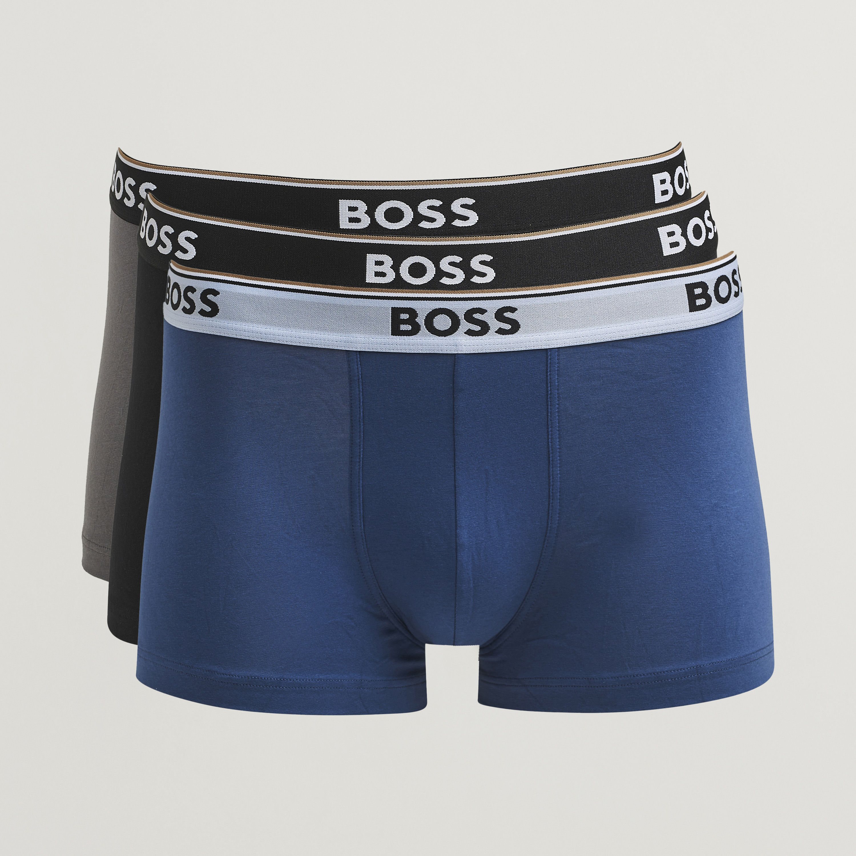 BOSS BLACK 3-Pack Trunk Blue/Grey/Black | Herr - Care of Carl