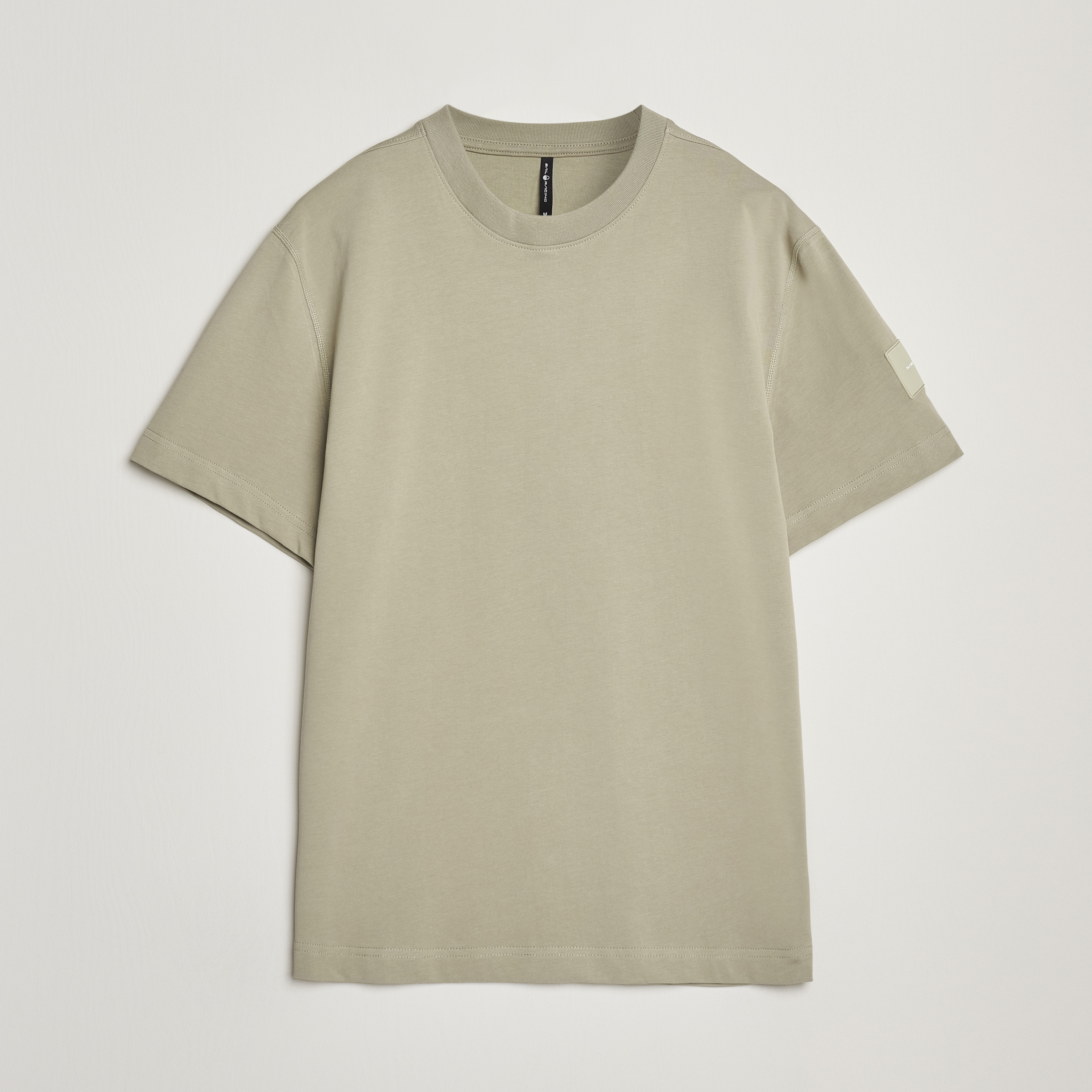 Sail Racing Wind Crew Neck T-Shirt Light Khaki | Herr - Care of Carl