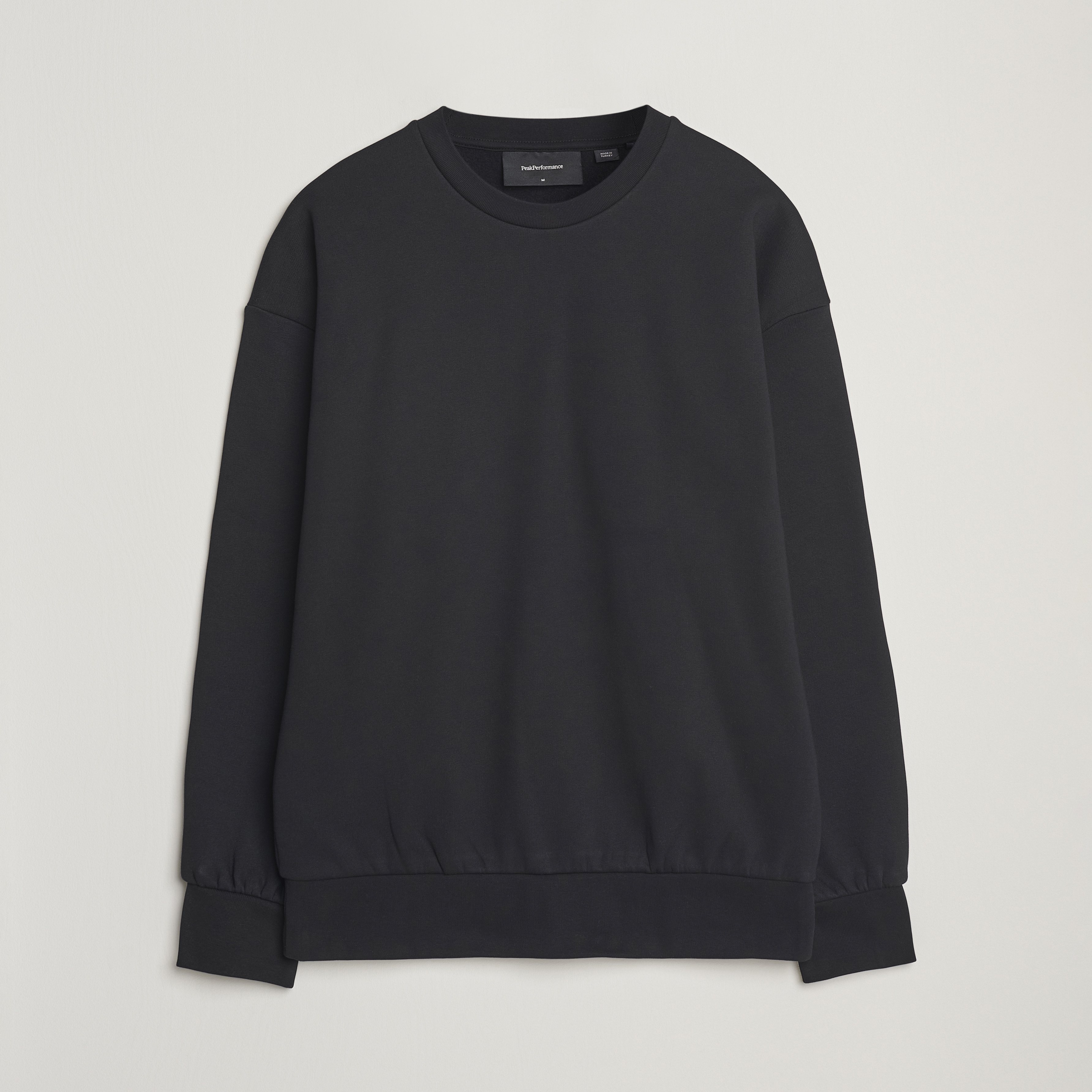 Peak Performance Original Stomp Crew Neck Sweatshirt Black | Herr - Care of