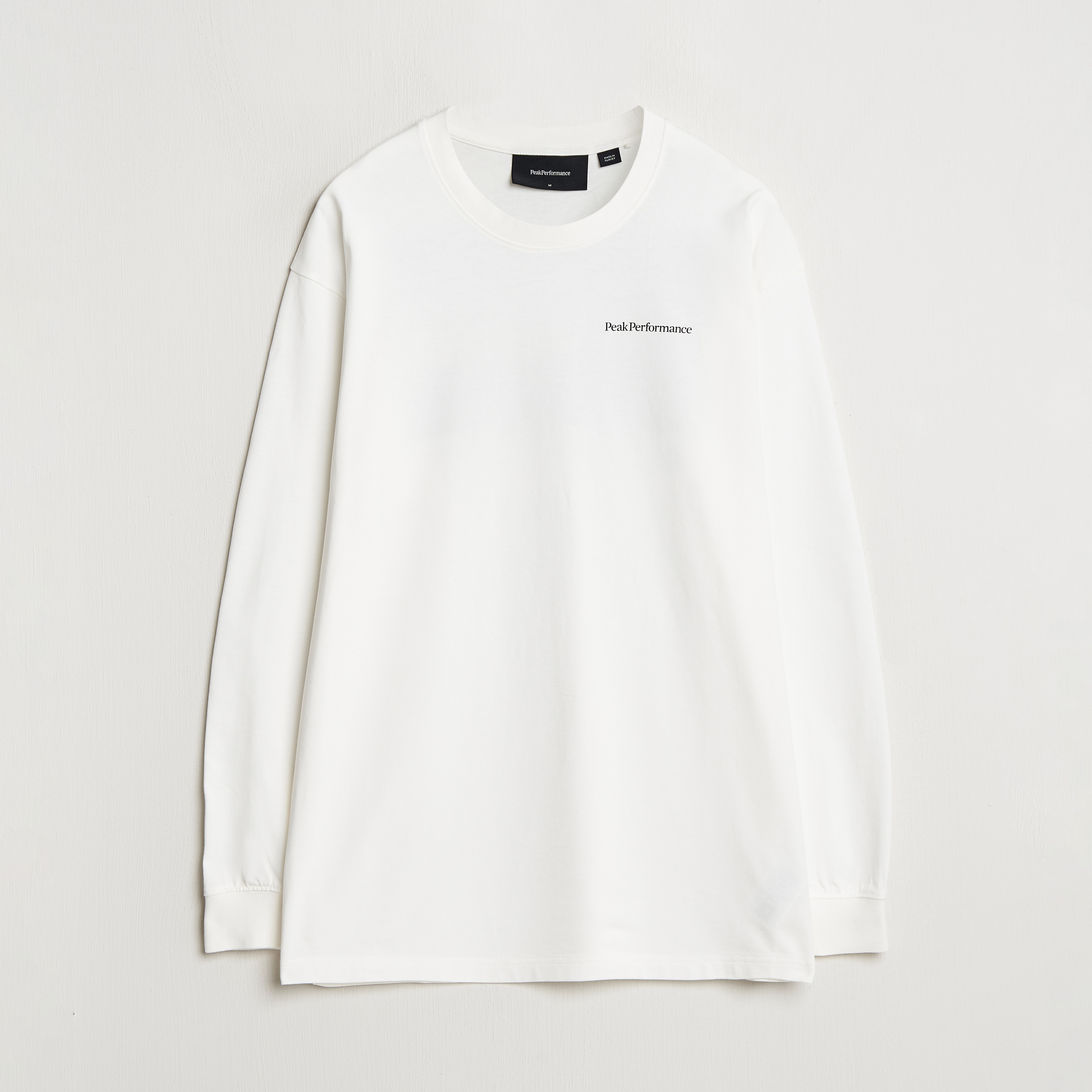 Peak Performance Graphic Long Sleeve T-Shirt Off White | Herr - Care of Car