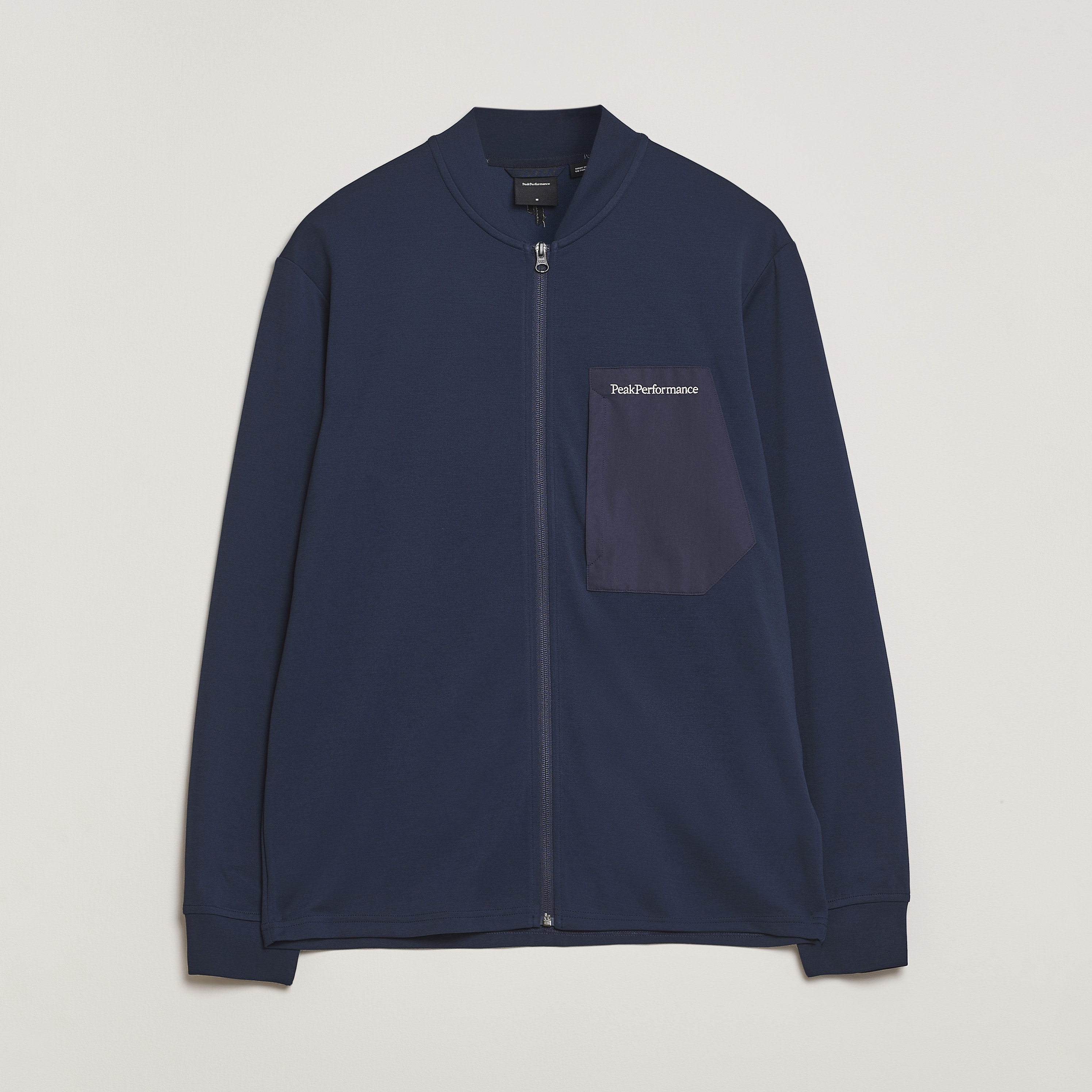 Peak Performance Mid Layer Full Zip Jacket Blue Shadow | Herr - Care of Car