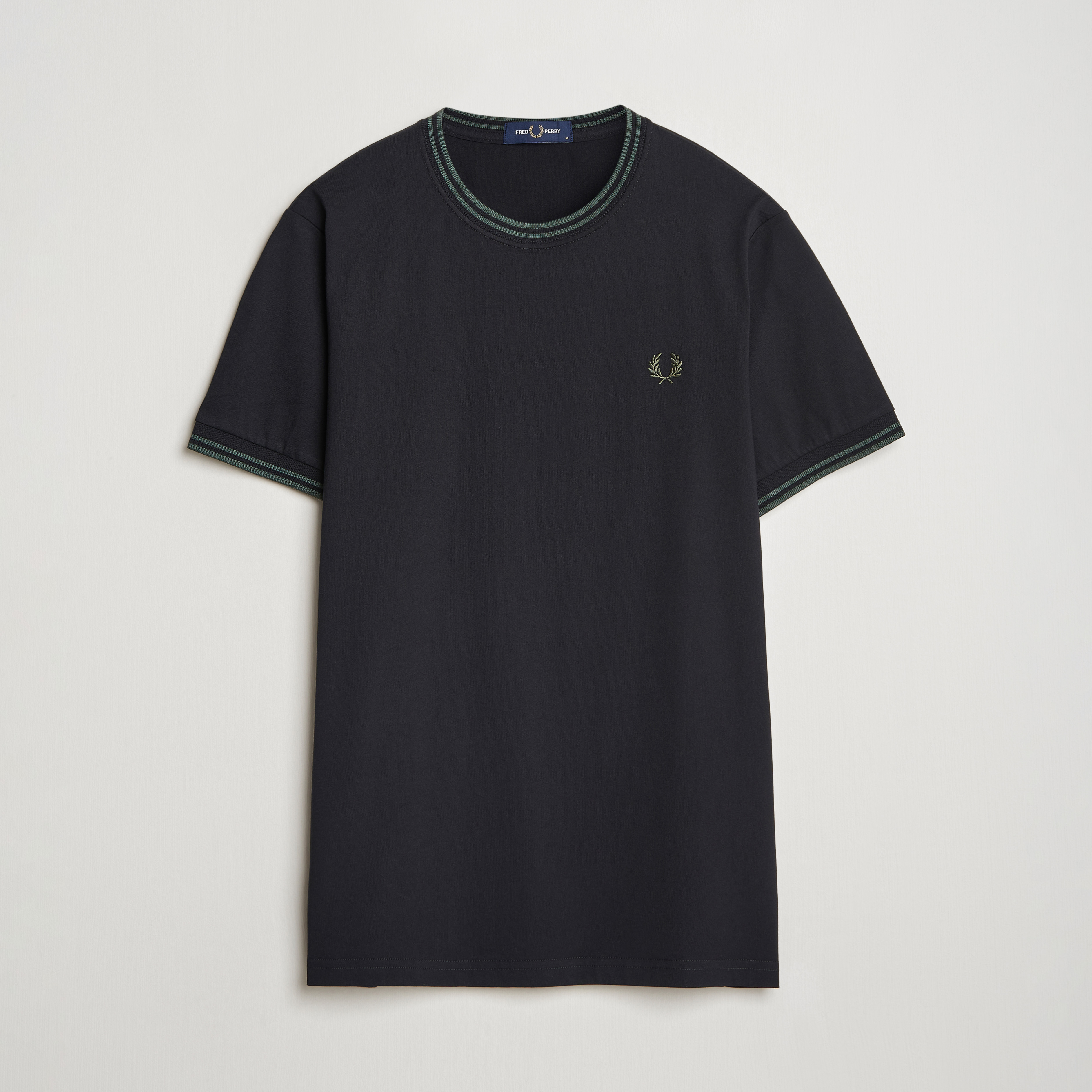 Fred Perry Twin Tipped T-Shirt Black | Herr - Care of Carl
