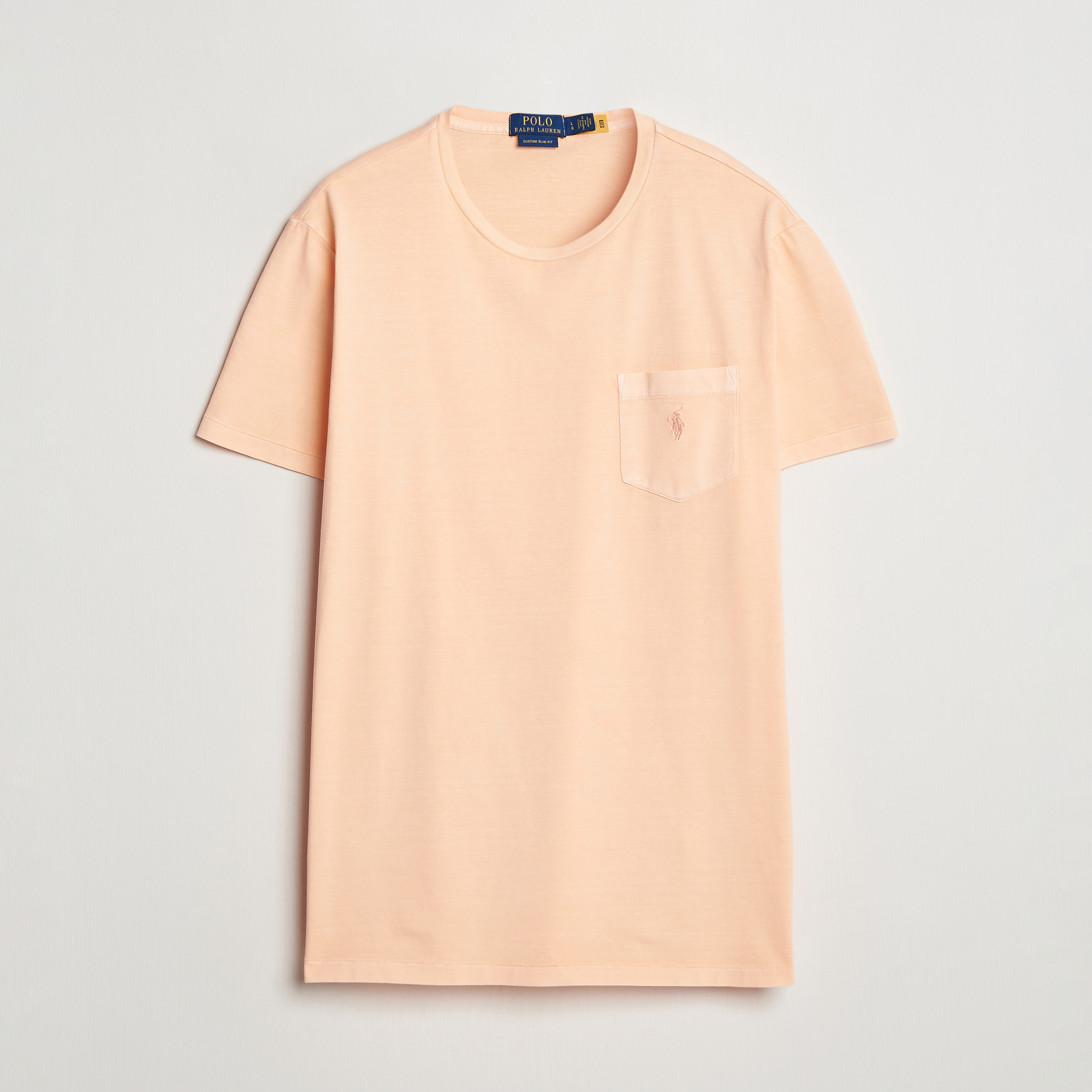 Polo Ralph Lauren Crew Neck Pocket T-Shirt Amber | Herr - Care of Carl