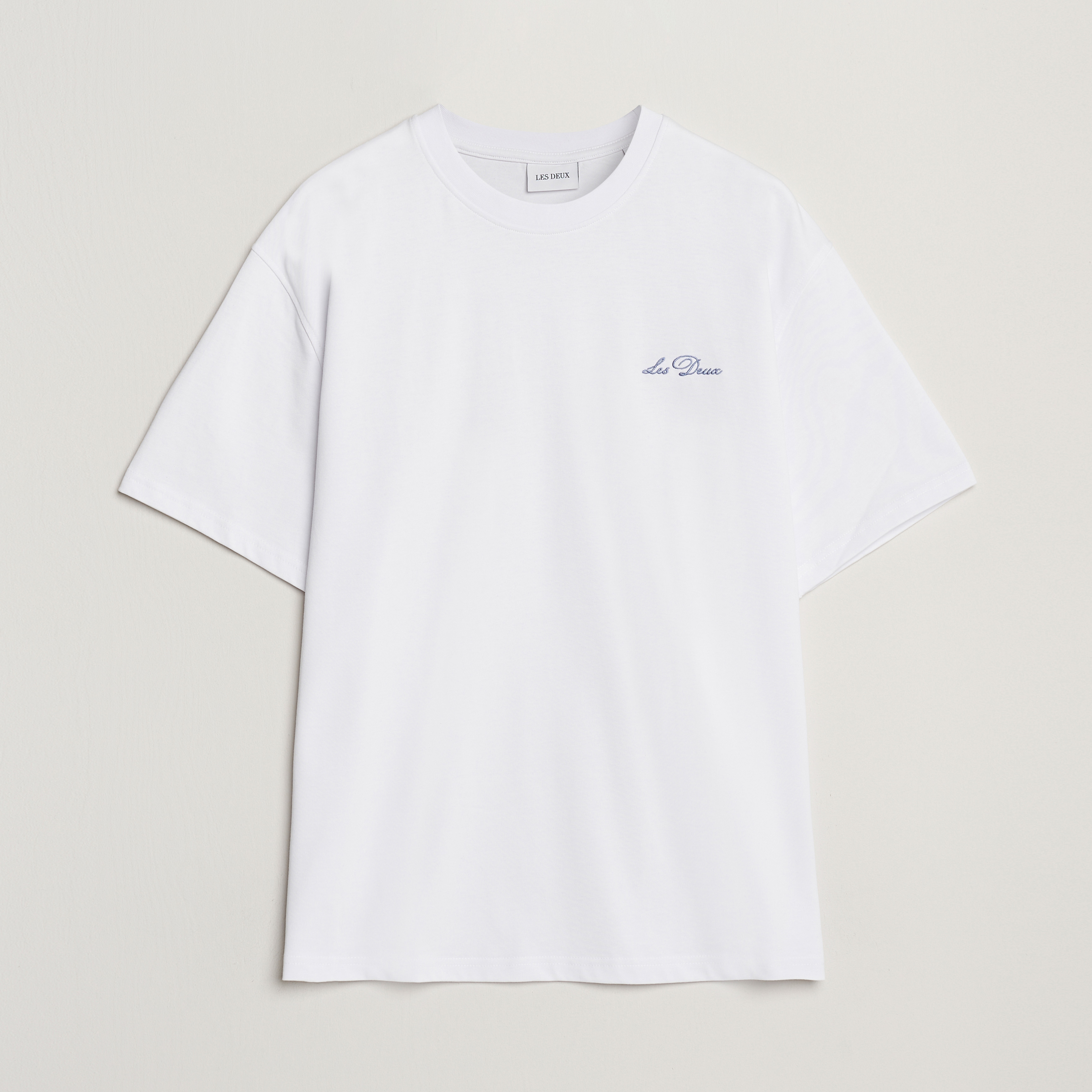 Les Deux Crew T-Shirt White | Herr - Care of Carl