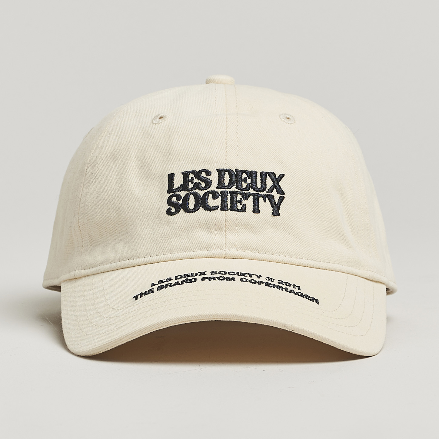 Les Deux Society Dad Cap Ivory | Herr - Care of Carl