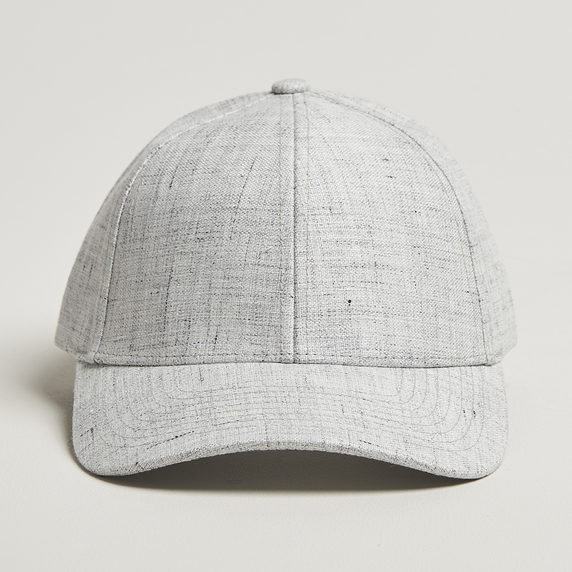 Varsity Headwear Linen Baseball Cap Pebble Grey | Herr - Care of Carl