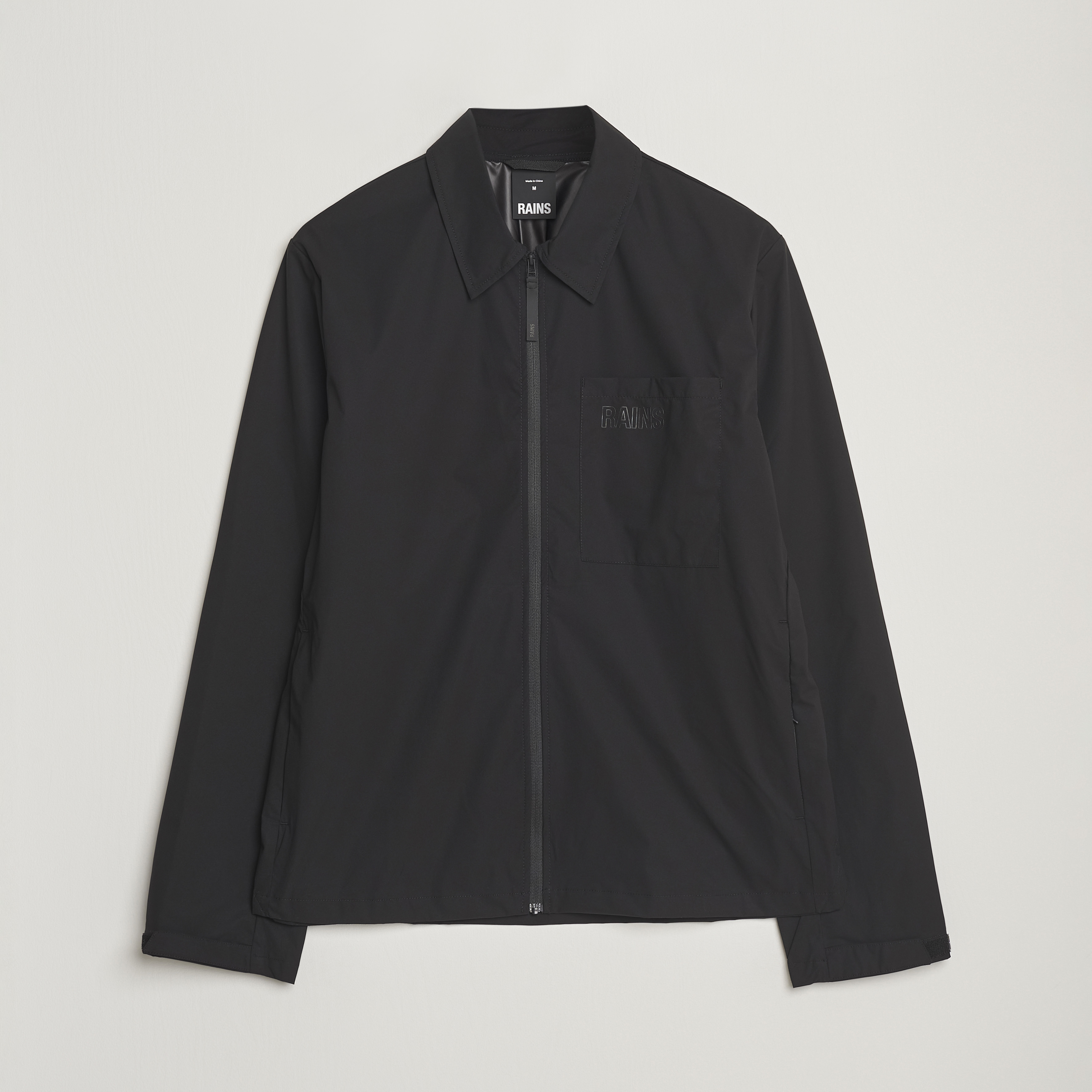 RAINS Mito Lightweight Overshirt Black | Herr - Care of Carl
