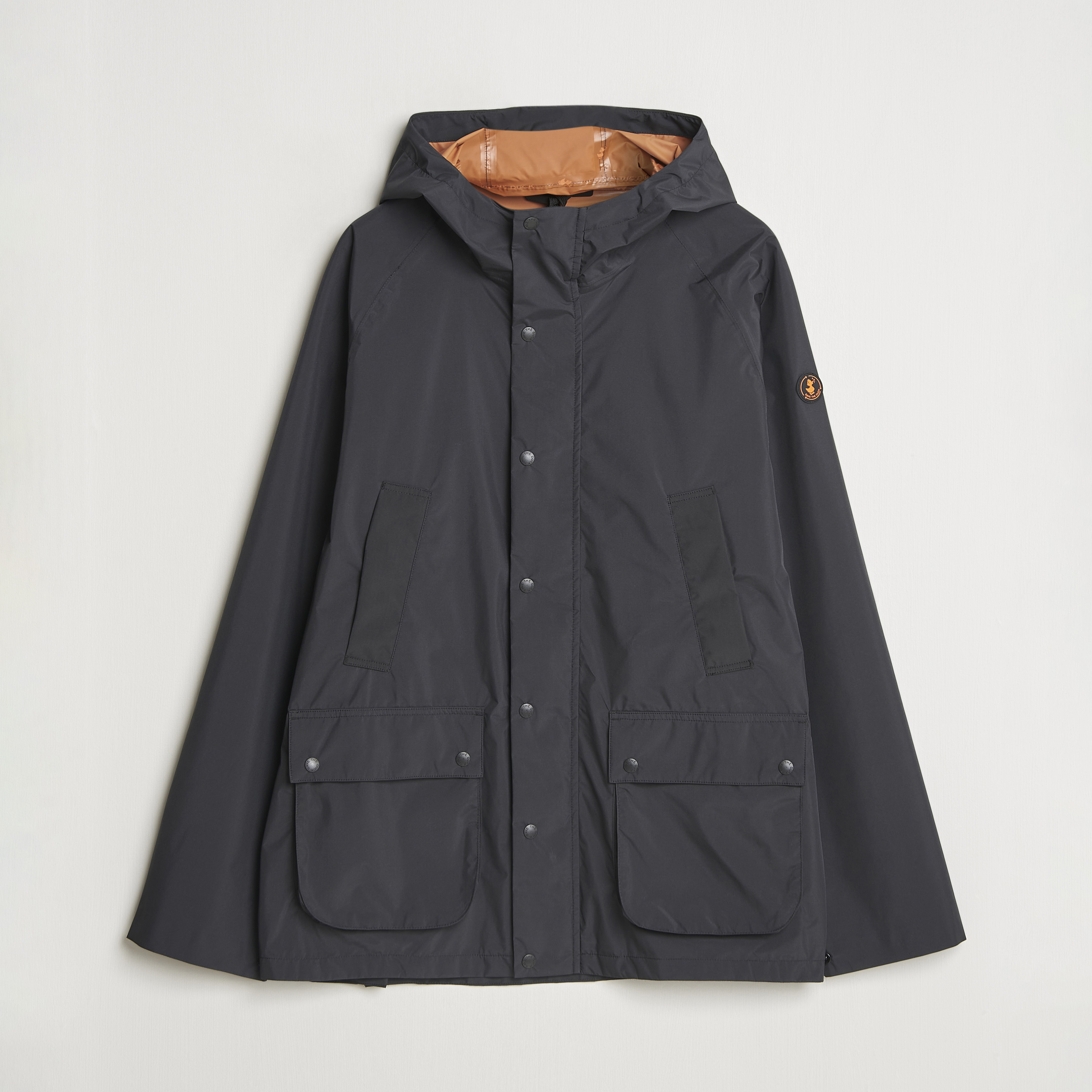 Save The Duck Ghibli Wind/Water Resistant Hooded Jacket Black | Herr - Care