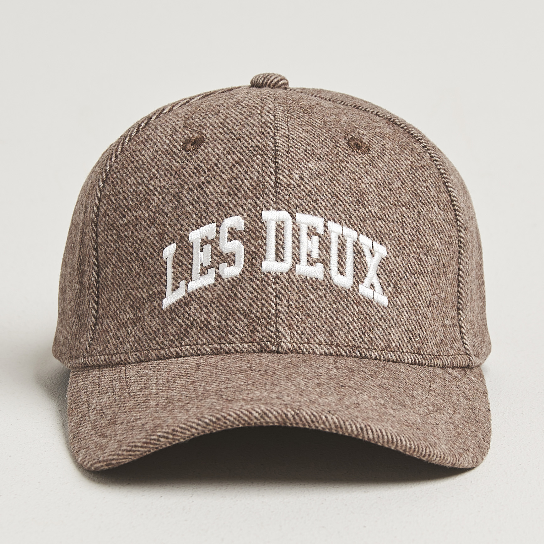 Les Deux Wool Baseball Cap Mountain Gray | Herr - Care of Carl