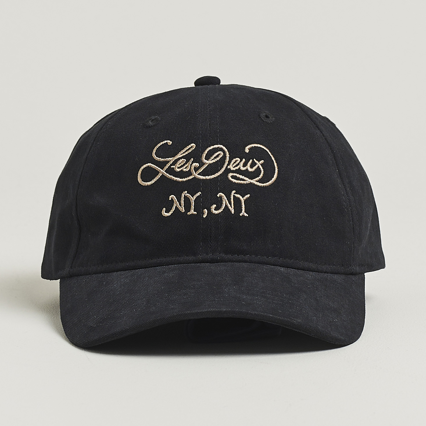 Les Deux Orchard Dad Cap Black | Herr - Care of Carl