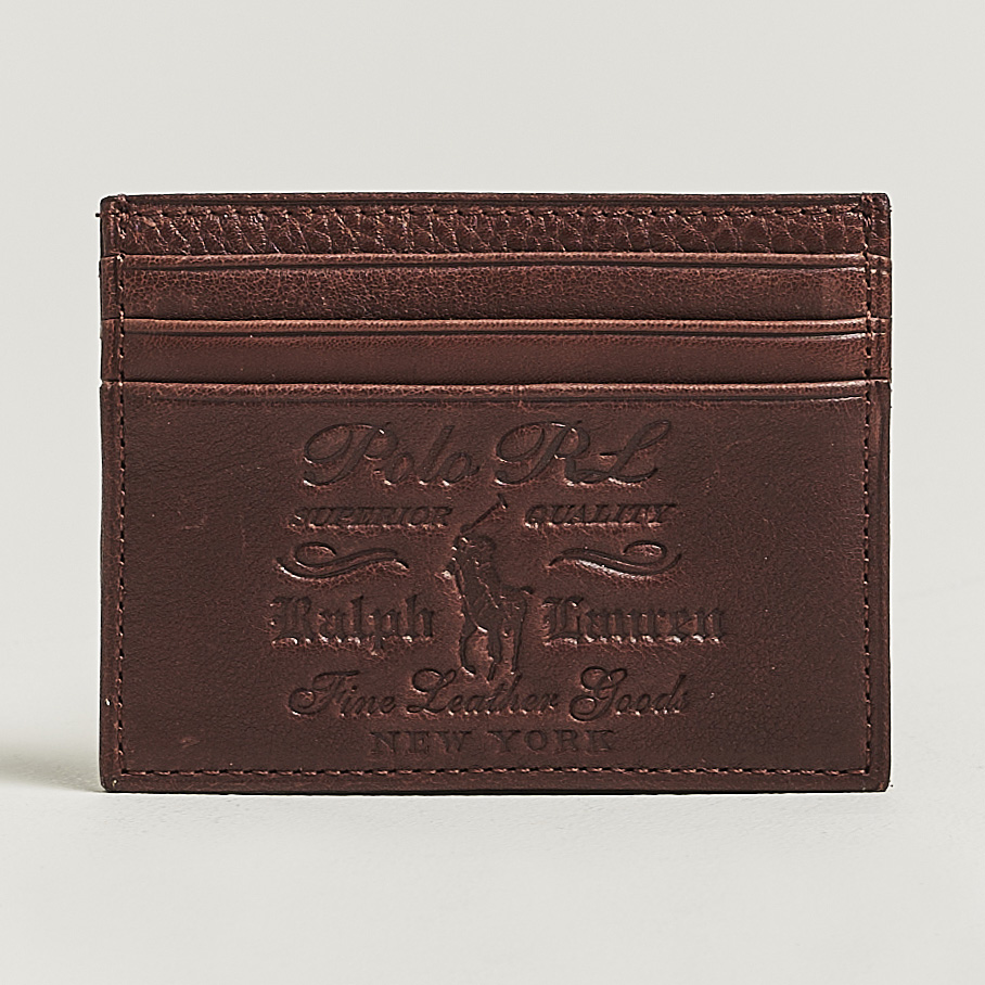 Polo Ralph Lauren Washed Heritage Card Case British Tan | Herr - Care of Ca
