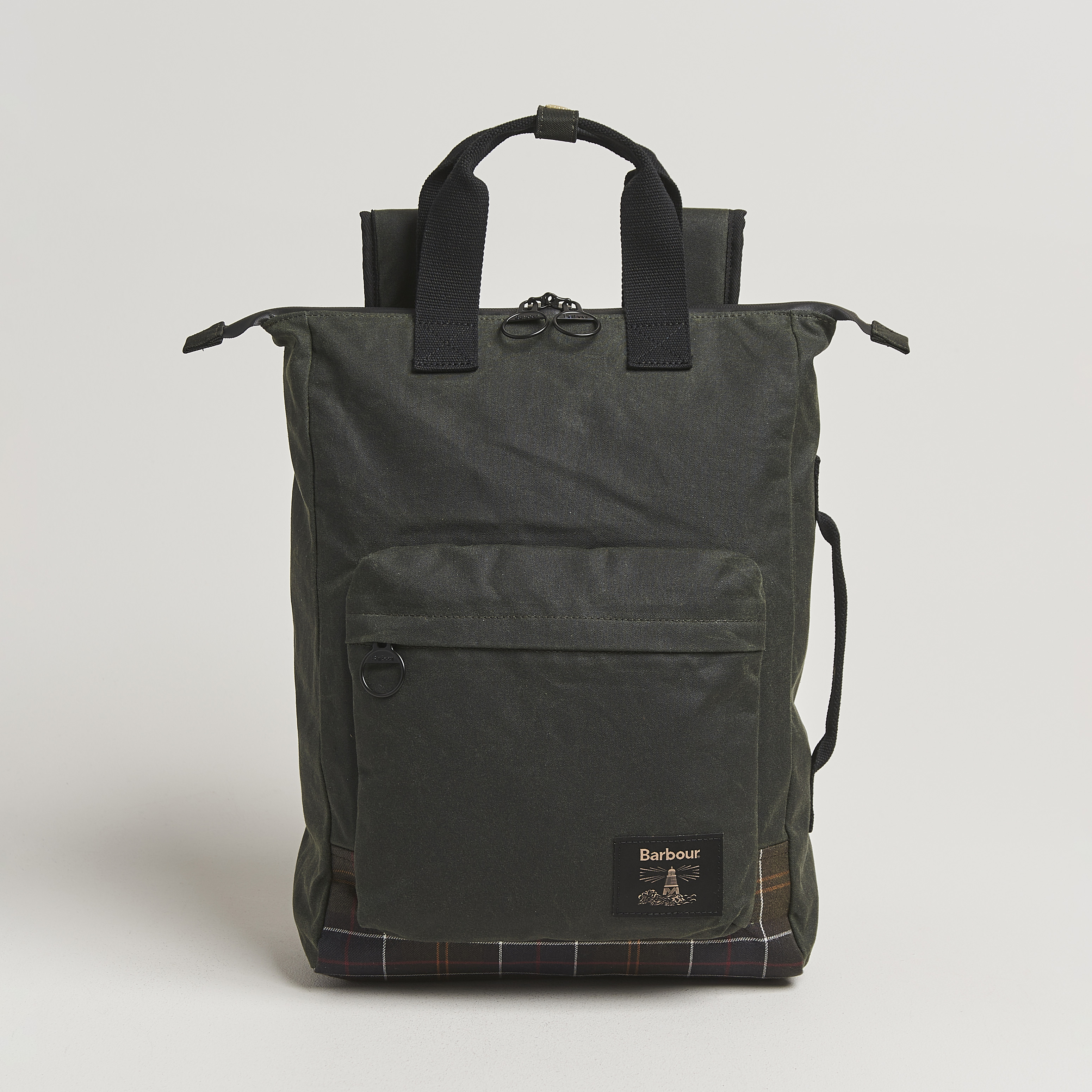 Barbour Lifestyle Field Wax Backpack Sage | Herr - Care of Carl