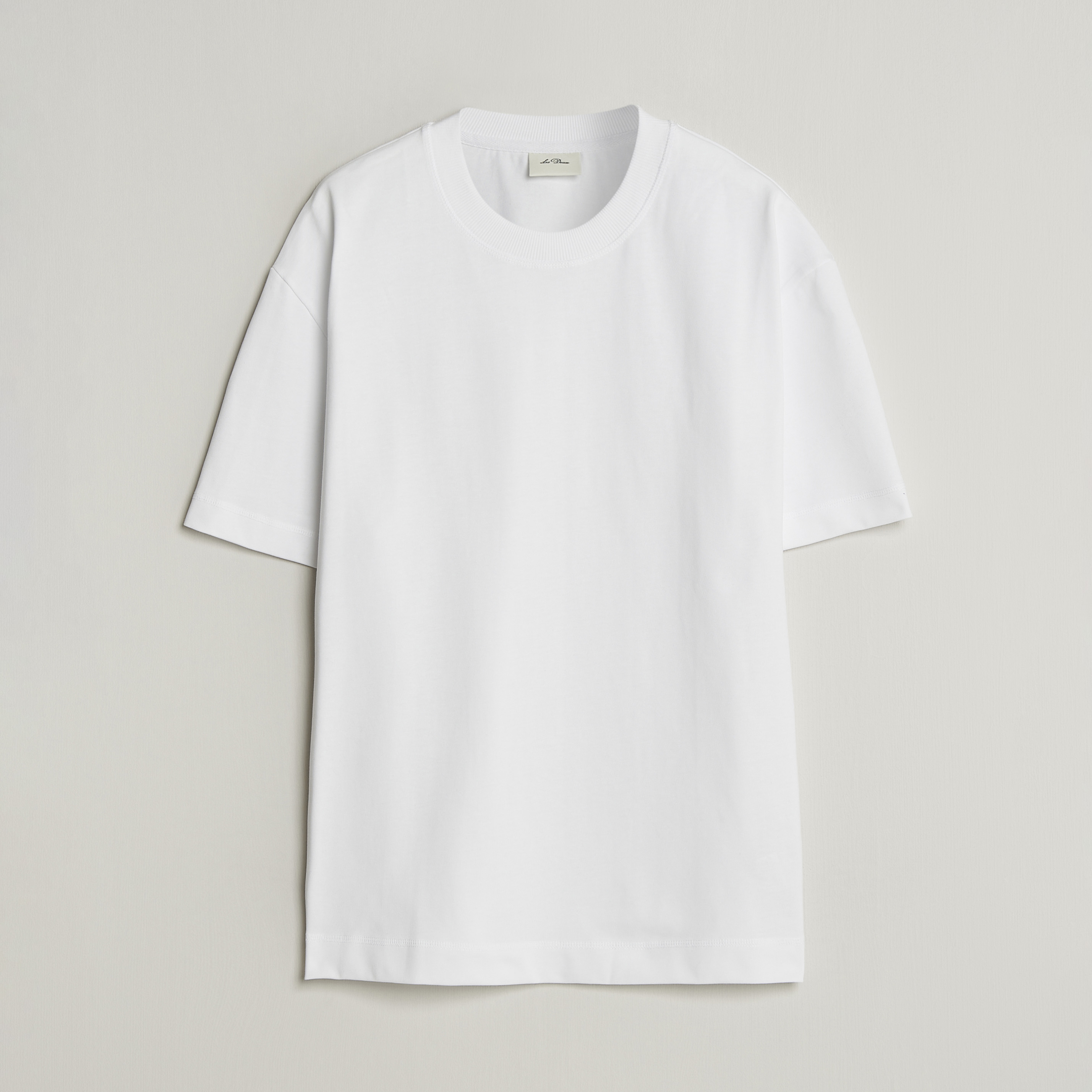 Les Deux Carl Heavyweight T-Shirt White | Herr - Care of Carl