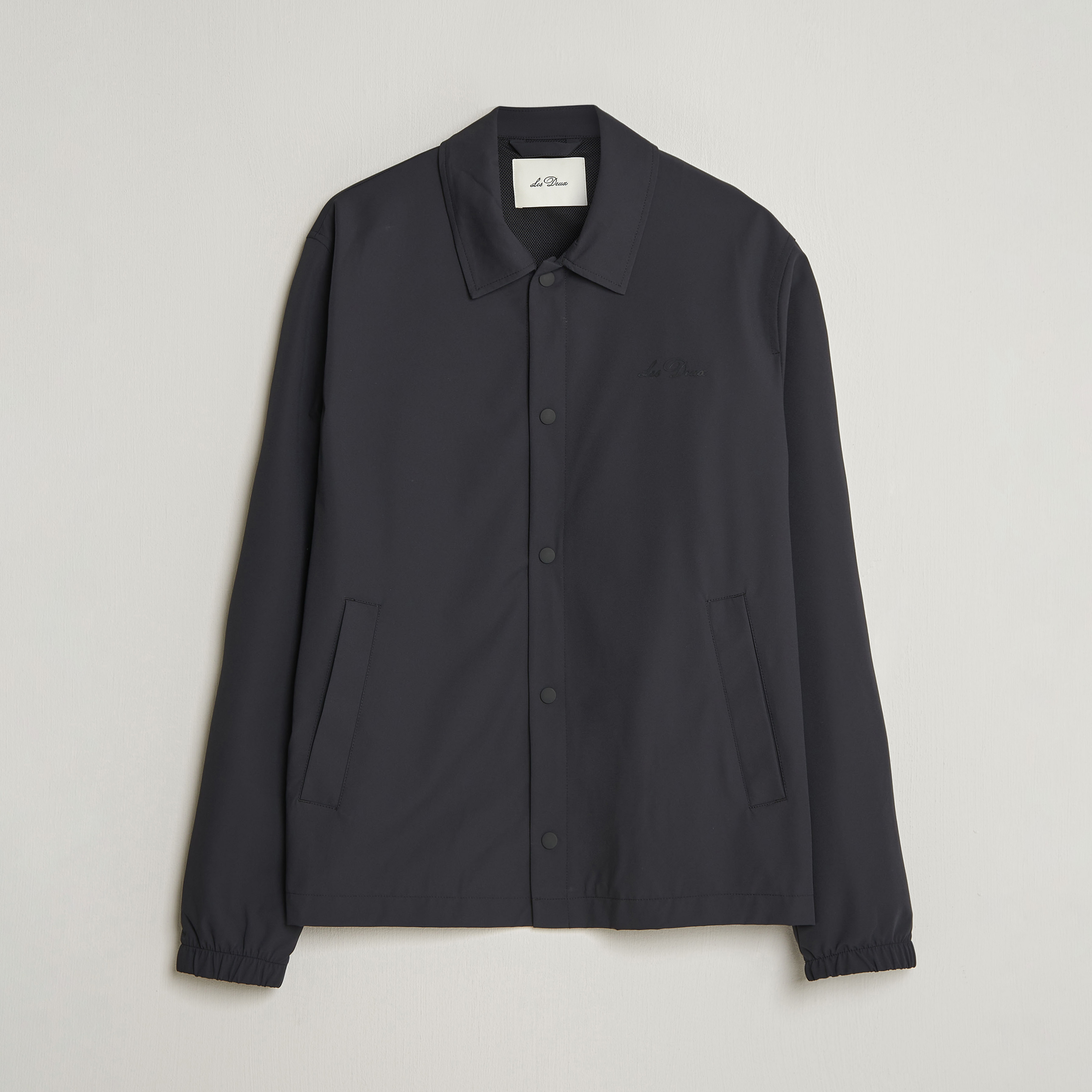 Les Deux Idris Coach Jacket Black | Herr - Care of Carl
