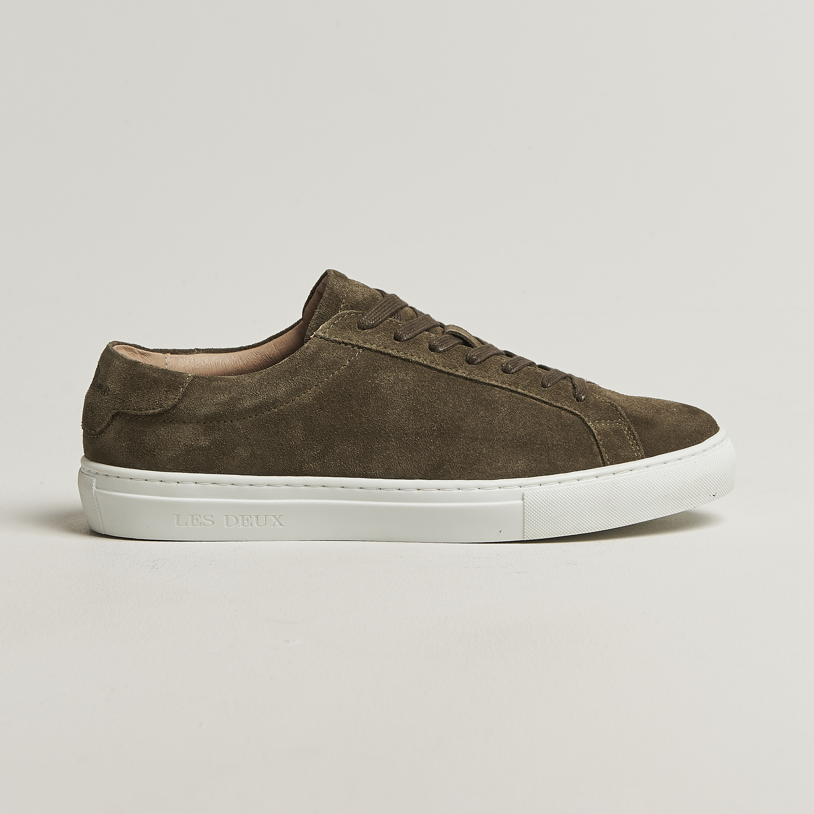 Les Deux Theodor Suede Sneakers Teak Brown | Herr - Care of Carl