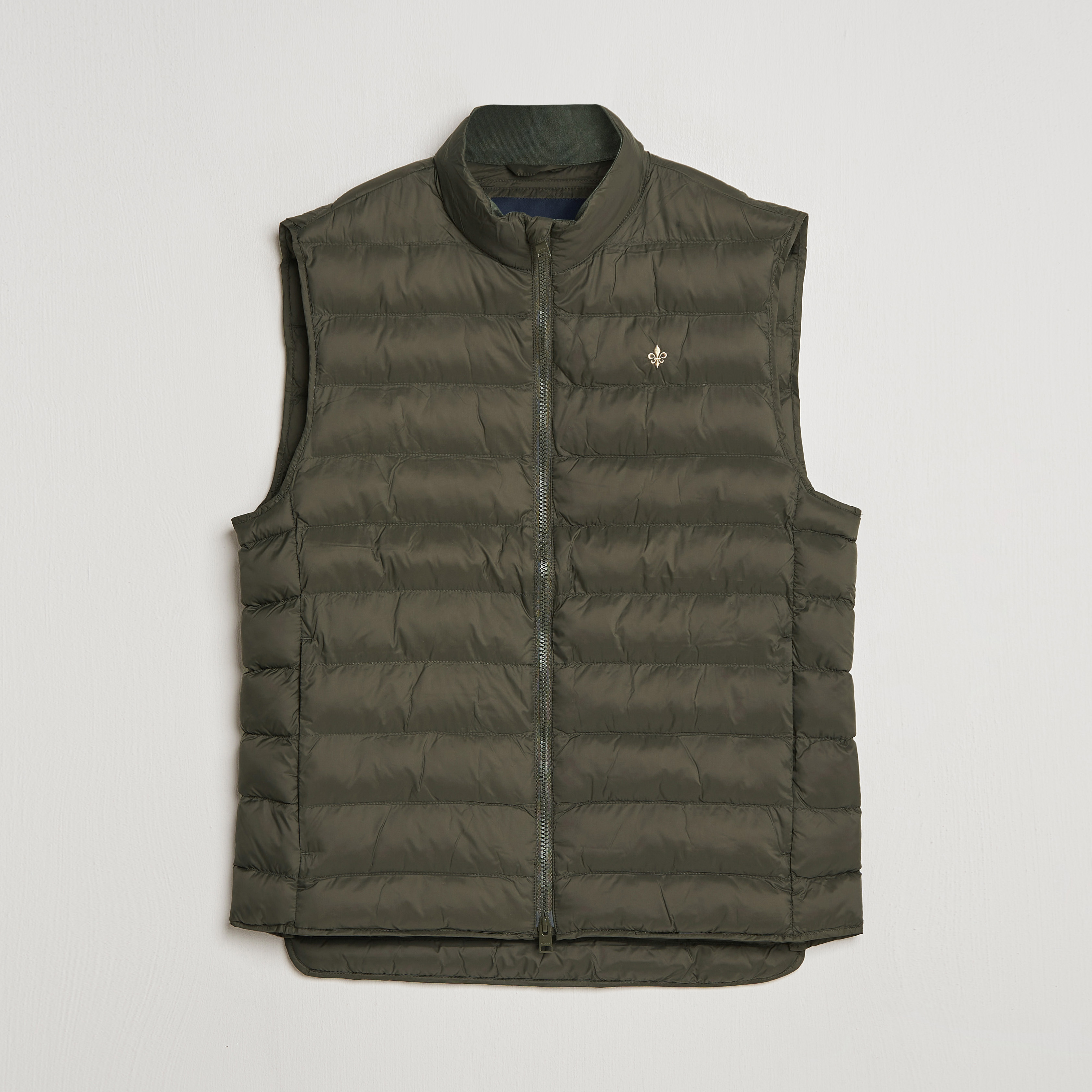 Morris Norfolk Liner Vest Olive | Herr - Care of Carl
