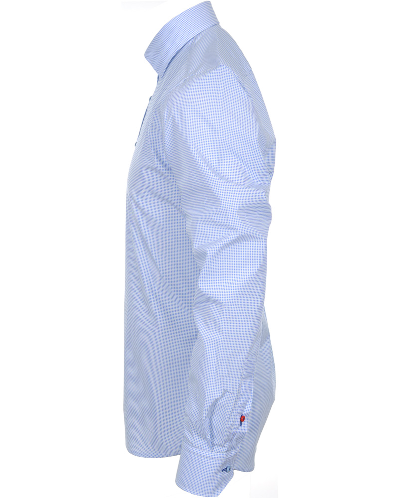 Stenströms Skjorta Slimline Dot Light Blue | Herr - Care of Carl