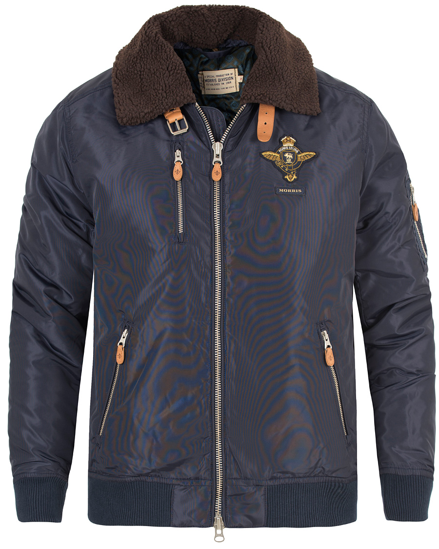 Morris Hawker Jacket Old Blue hos CareOfCarl.se
